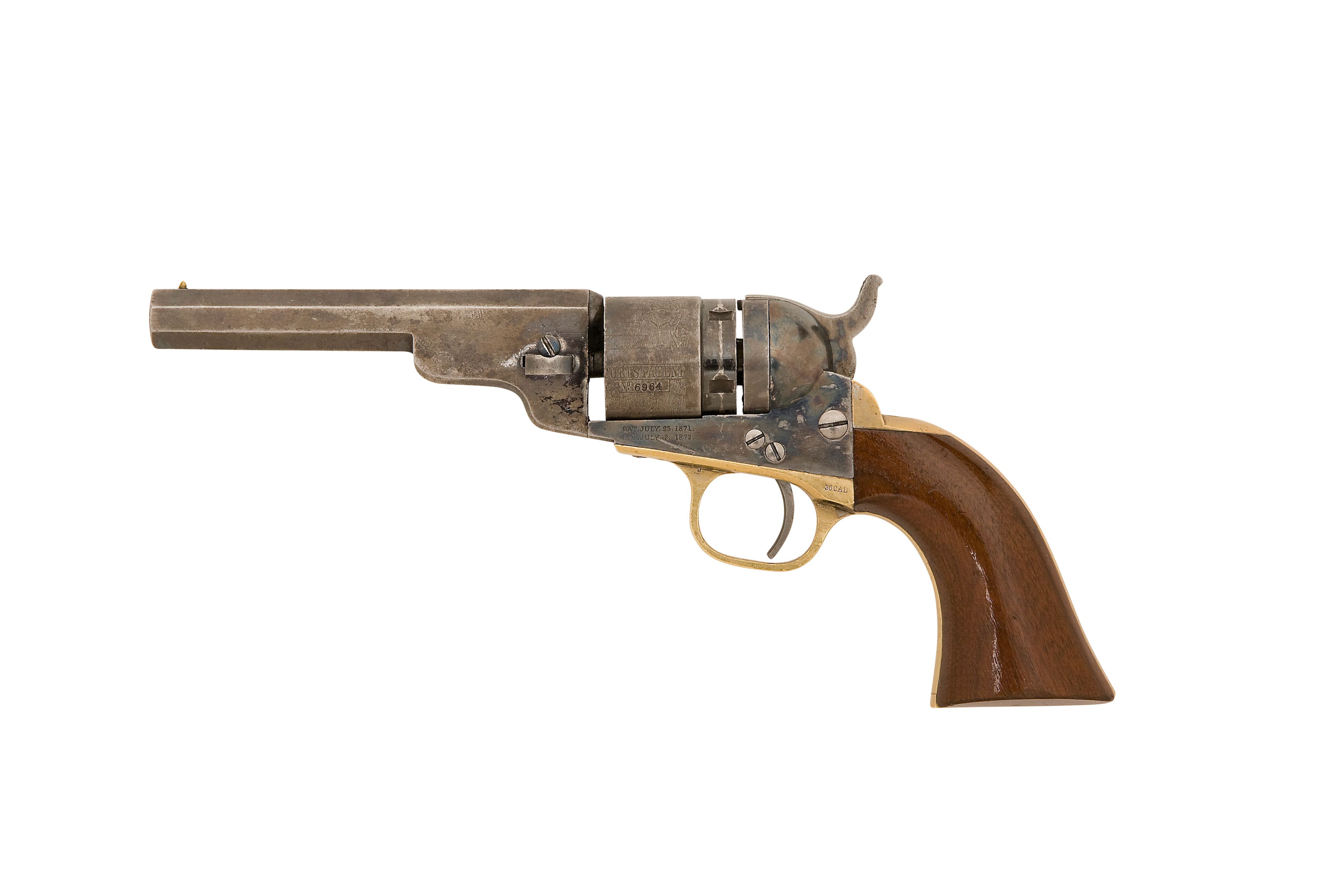 Bonhams : A Colt Octagon Barrel Model Conversion Rim-Fire Revolver