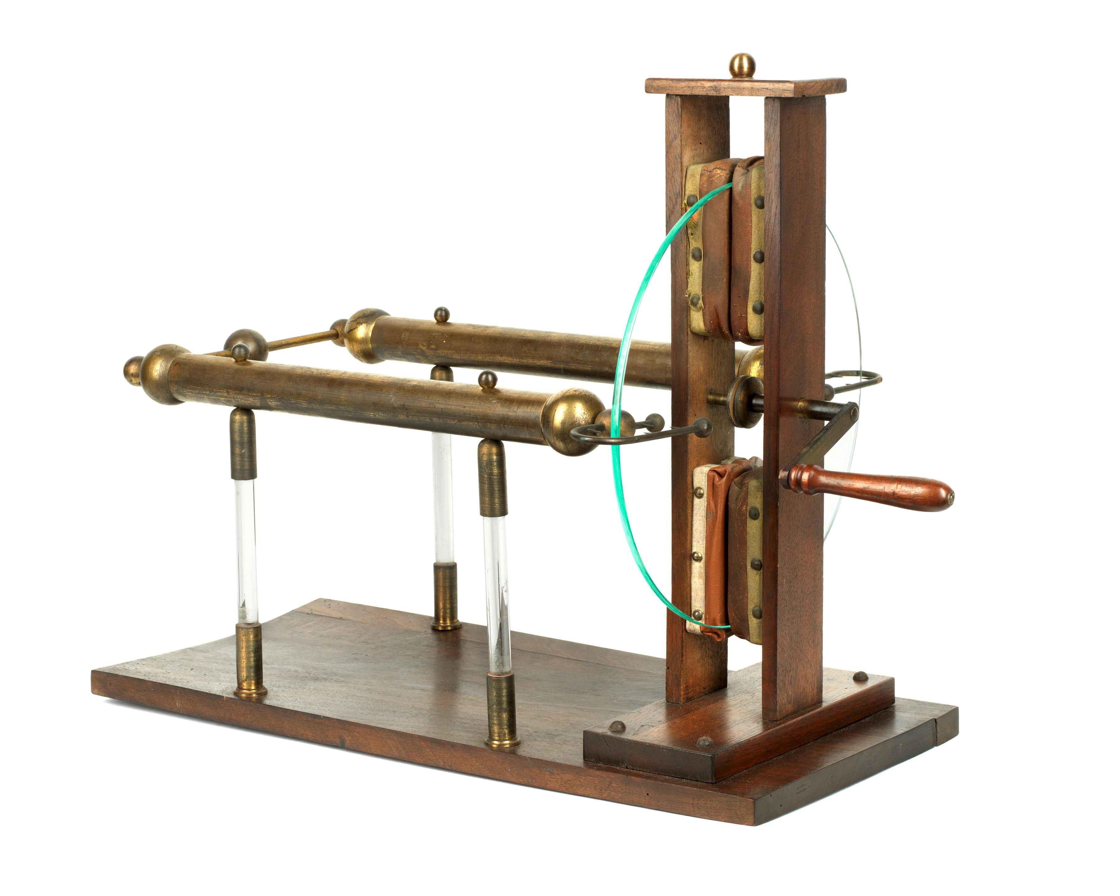 Bonhams : A French-type electrostatic friction generator, mid 19th century,