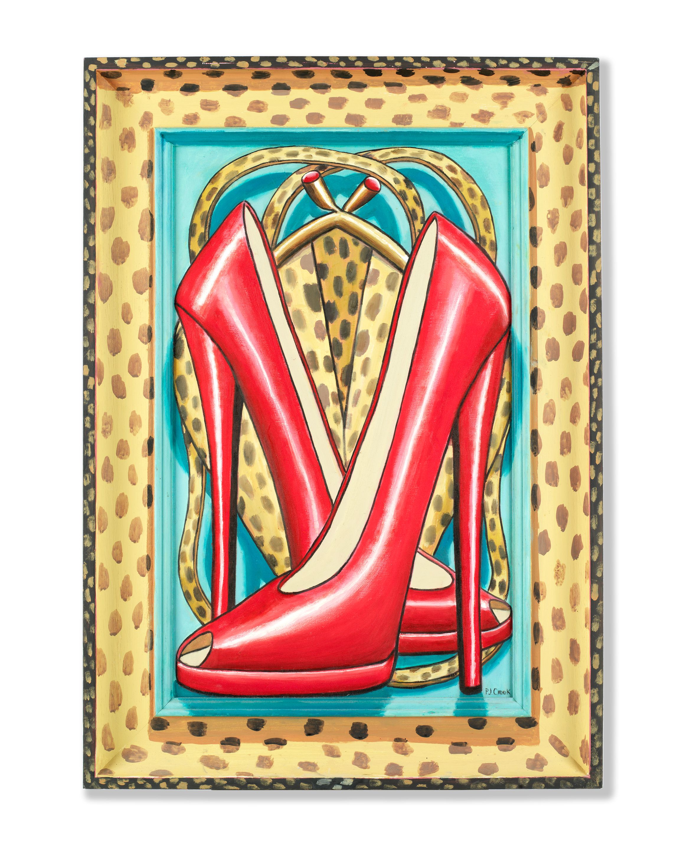 Bonhams : Pamela Jane Crook (British, born 1945) 'Higher heels' (in a ...