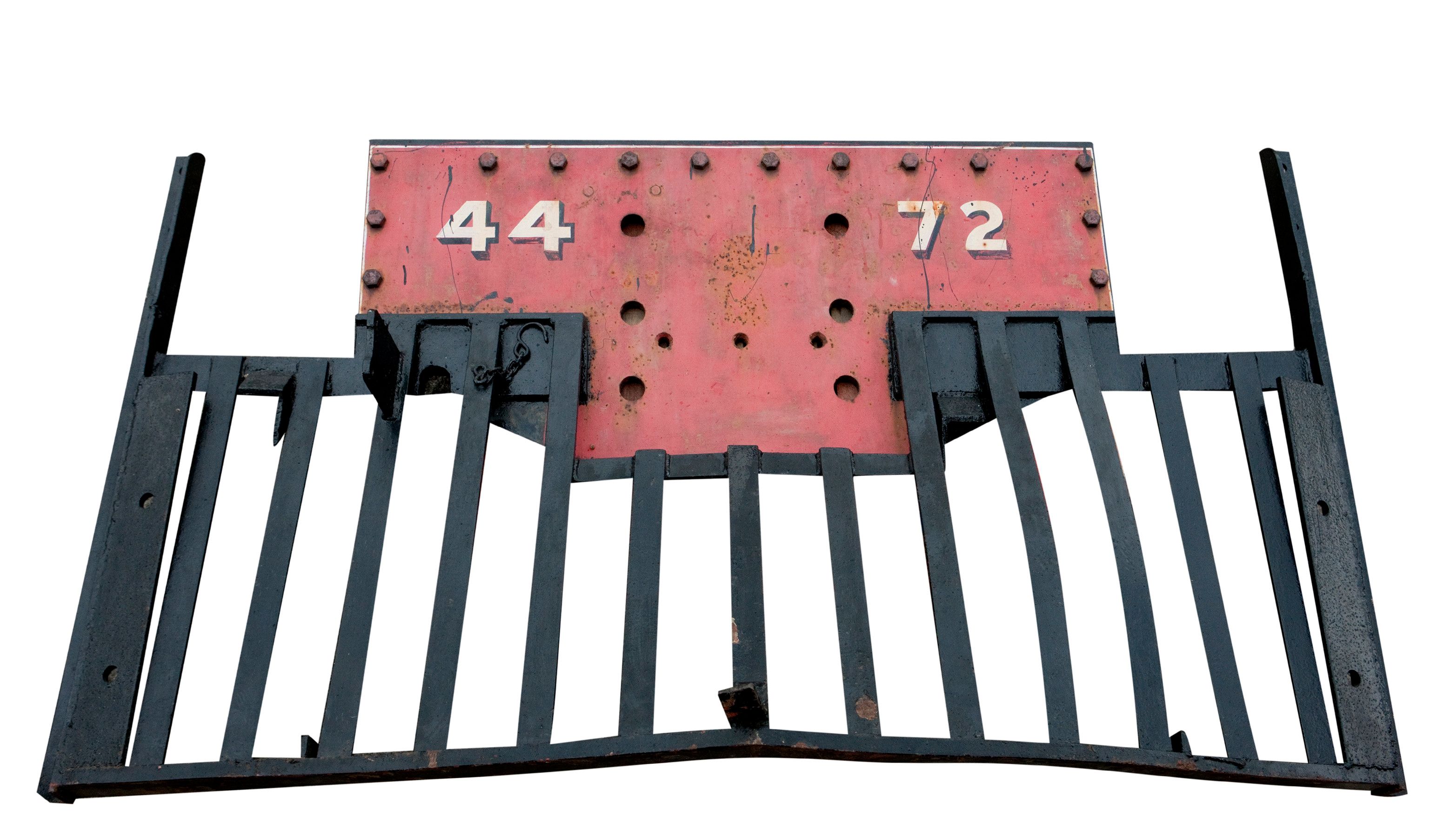 Bonhams : Of Flying Scotsman Interest a 'cowcatcher'