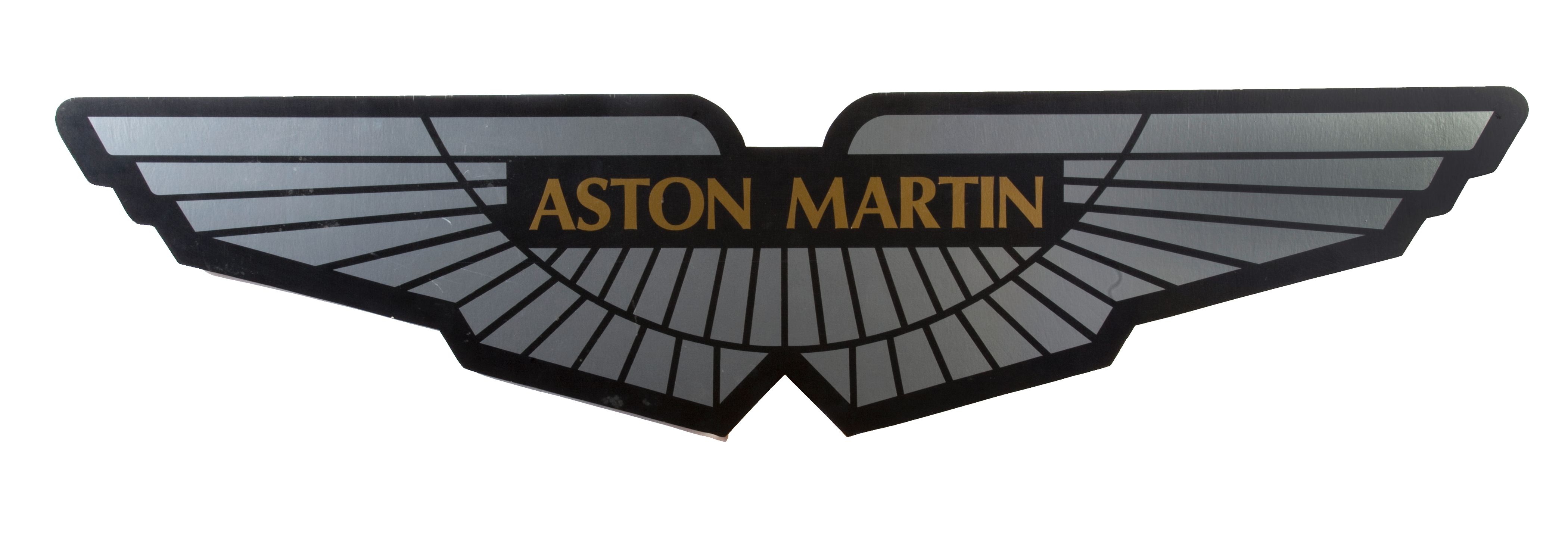 Black Aston Martin Logo
