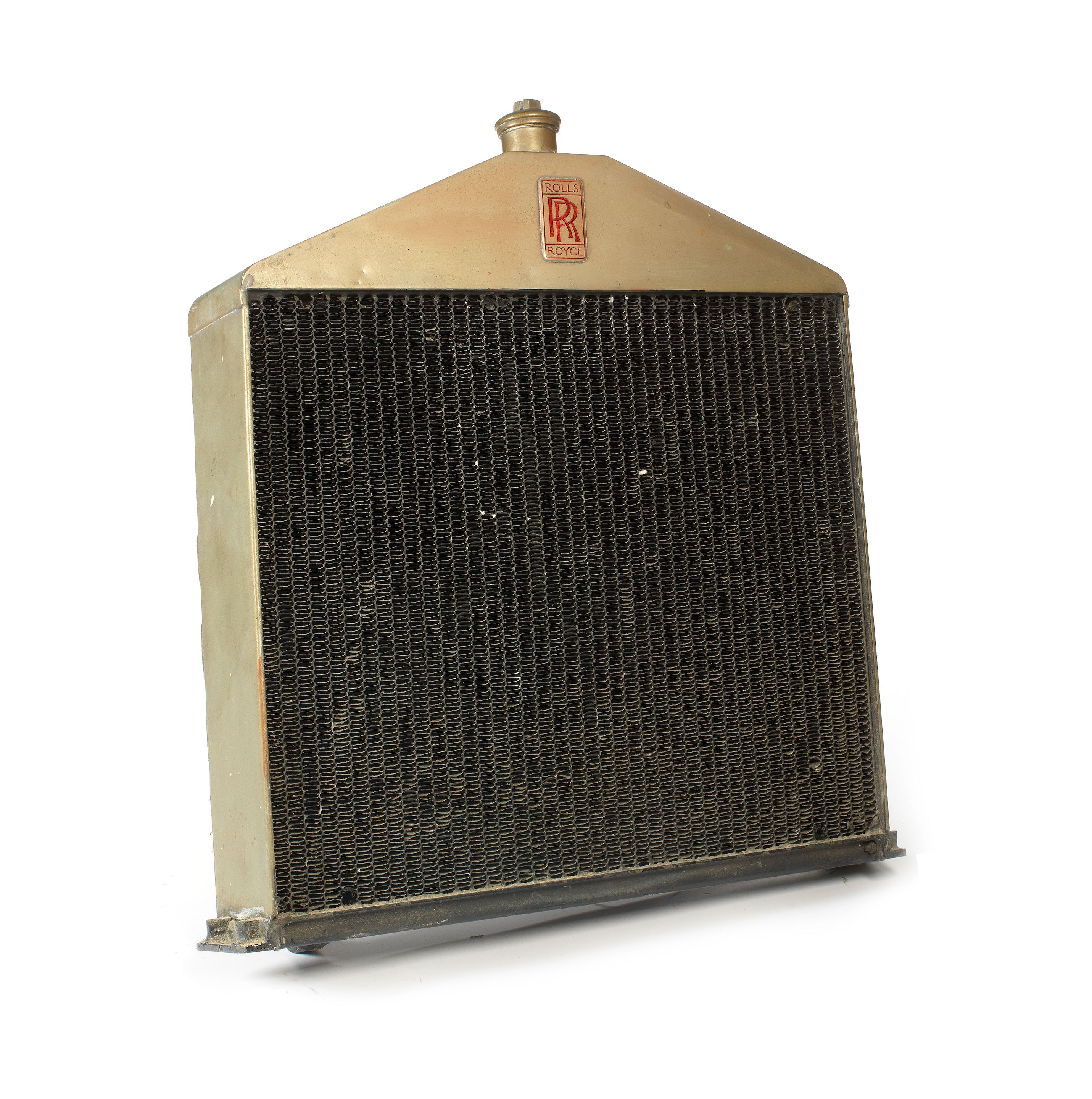 Bonhams Cars : A Rolls-Royce Silver Ghost radiator,