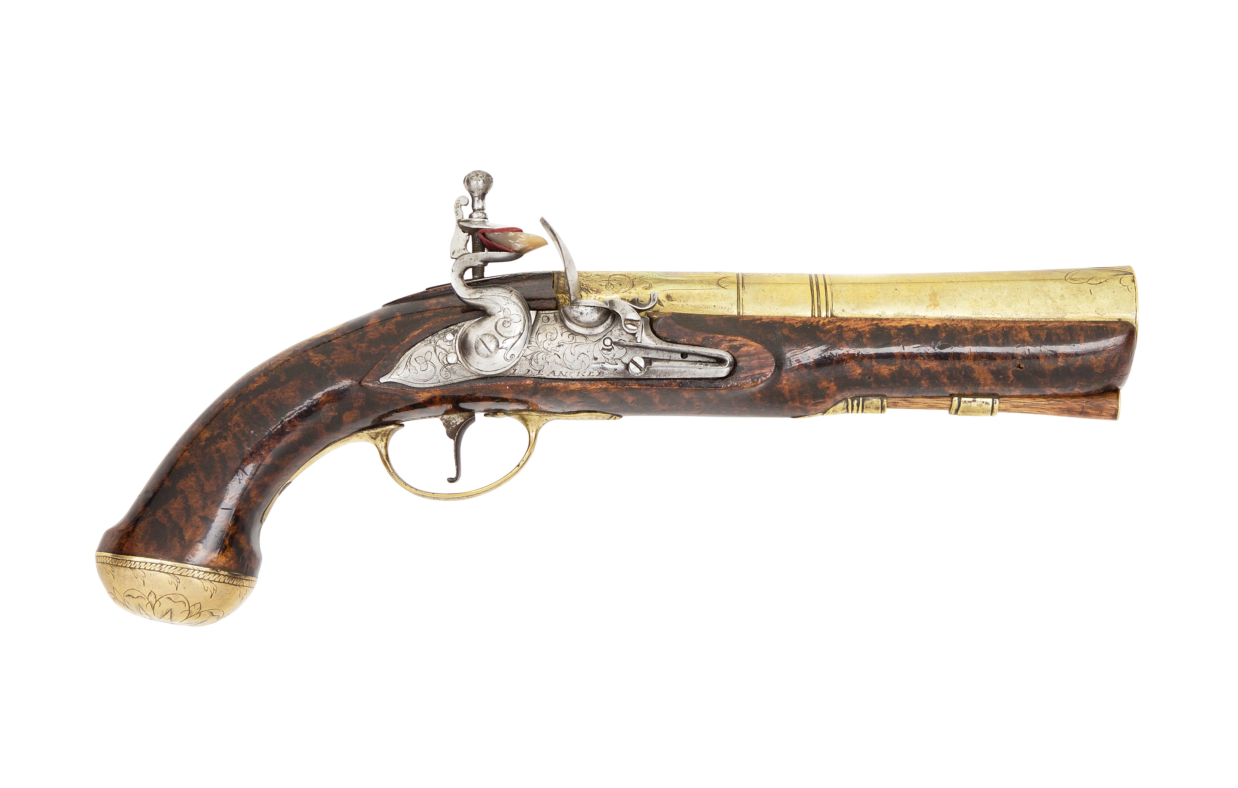 Bonhams : A Very Rare Early Flintlock Blunderbuss-Pistol