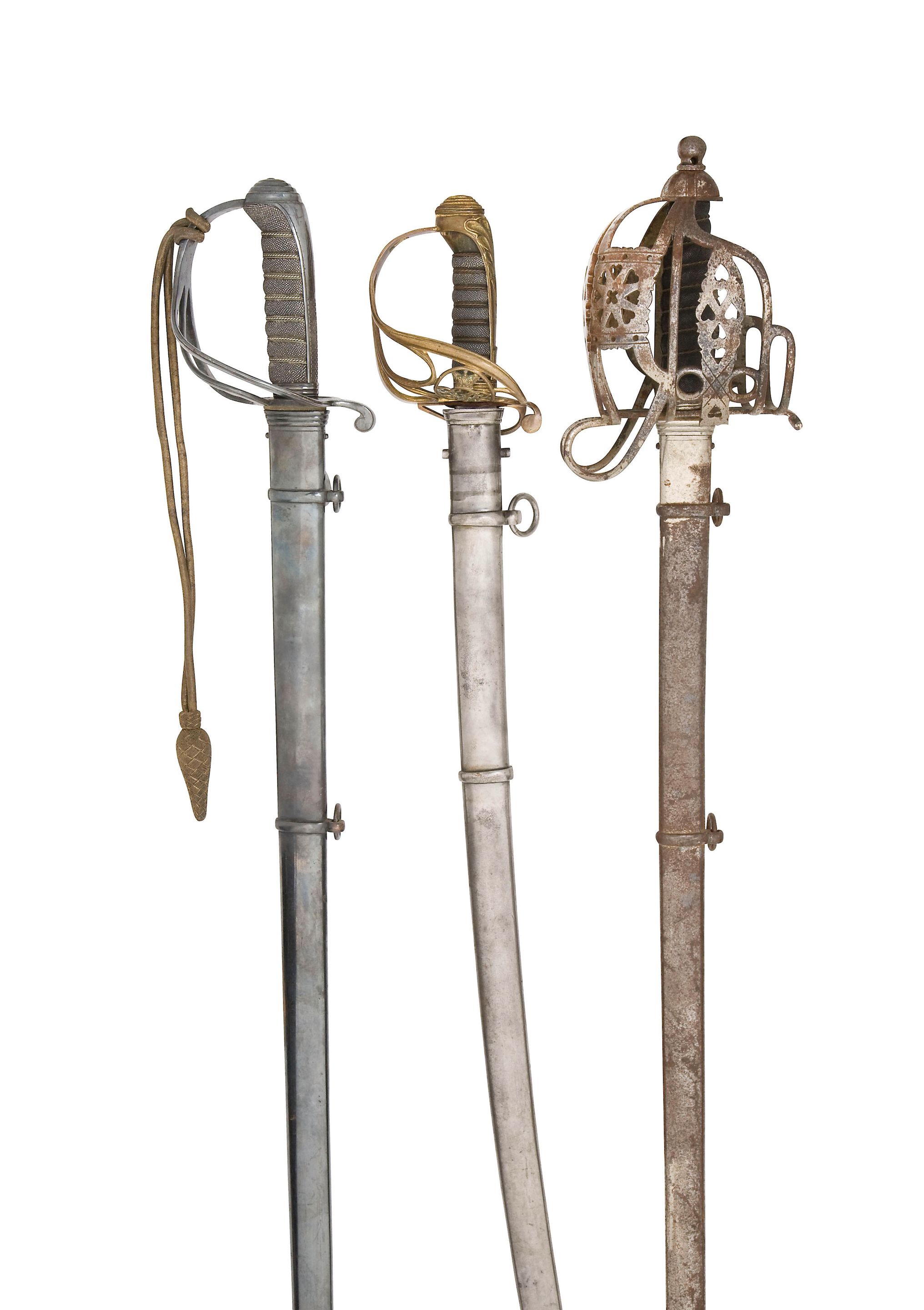 Bonhams : Three 1822 Pattern Infantry Officer's Swords
