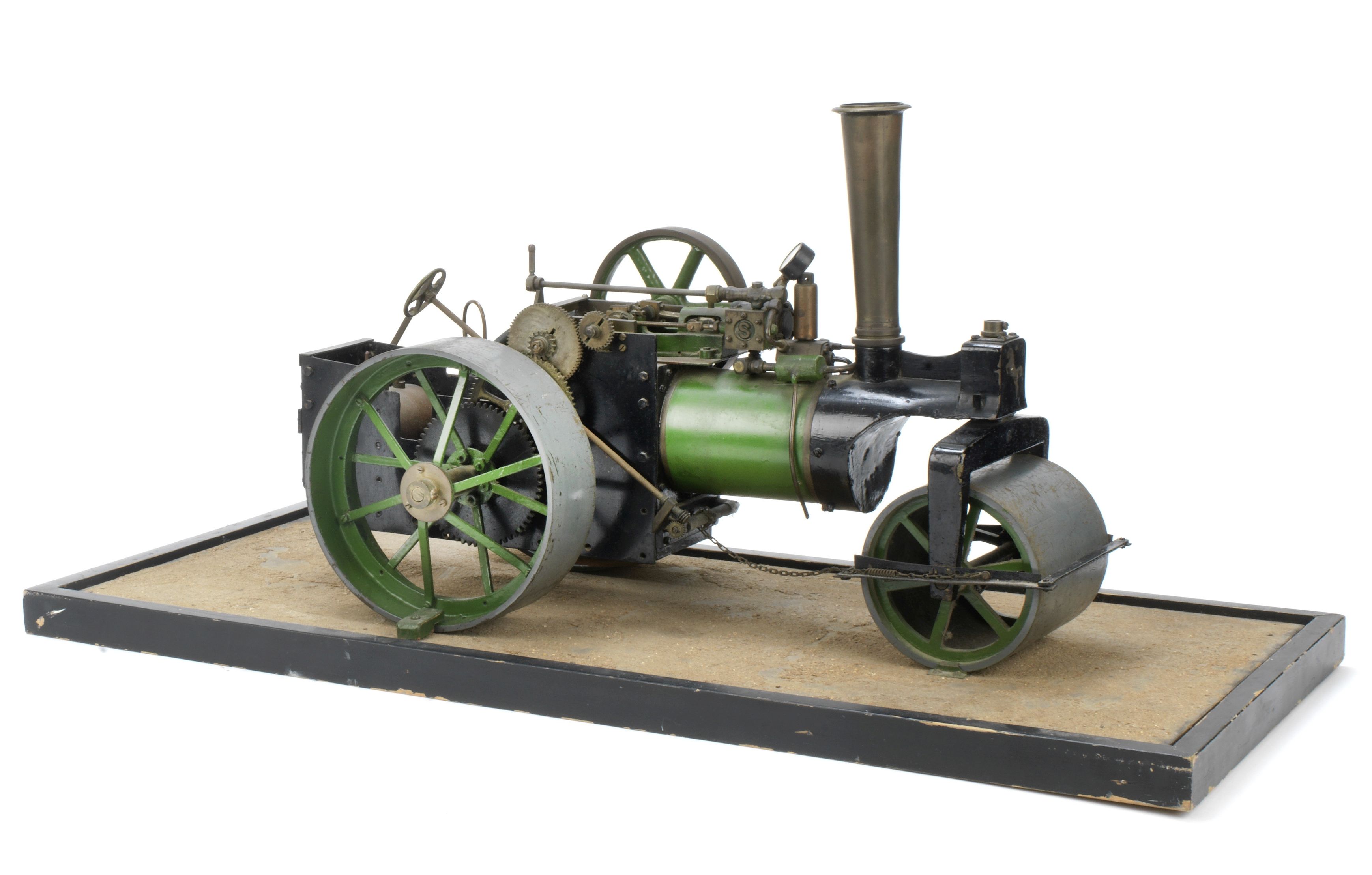 Bonhams Cars : An engineer's model of a live steam spirit-fired Aveling ...