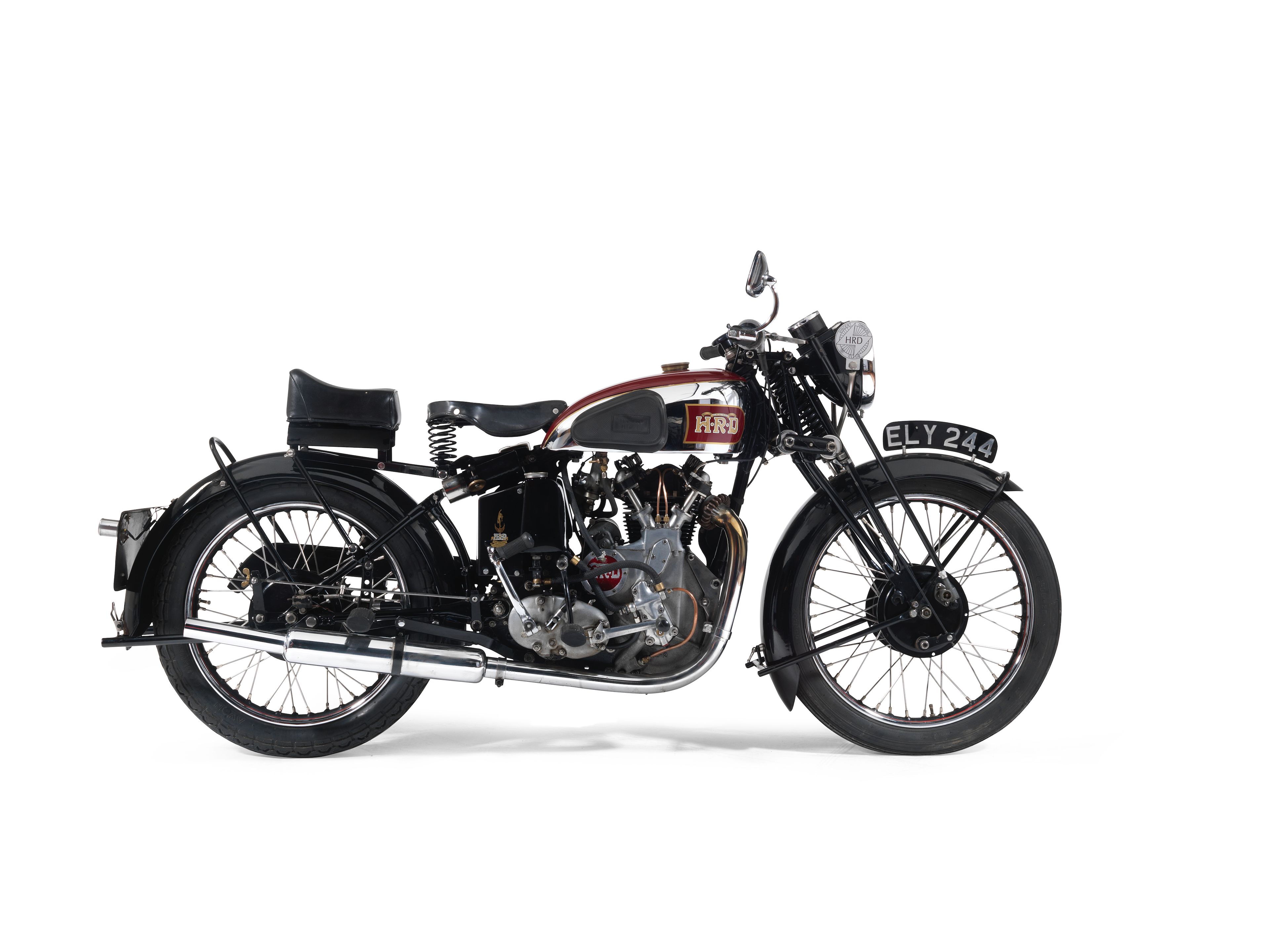 Bonhams Cars : 1937 Vincent-HRD 498cc Meteor Series-A Frame no. D1388 ...