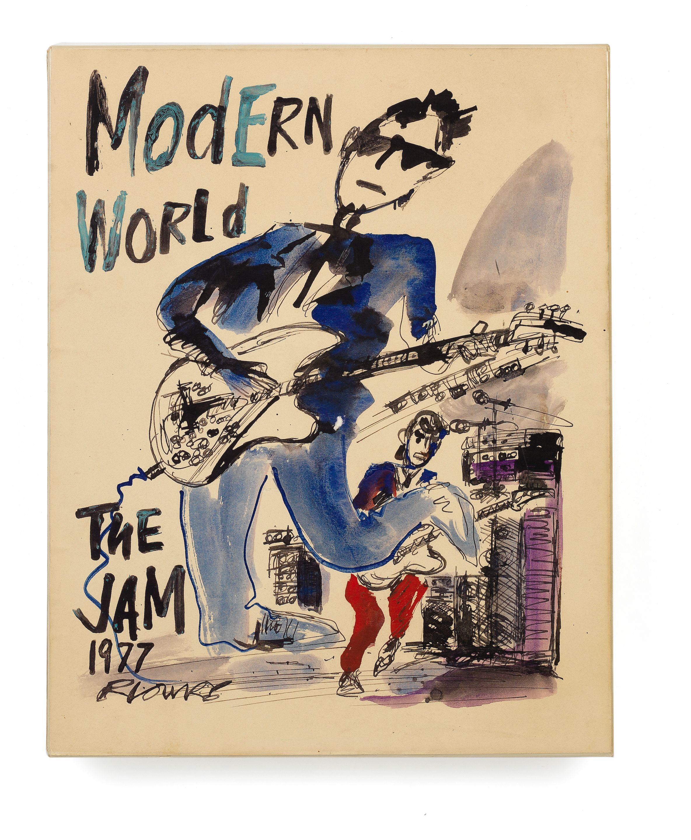 Bonhams : The Jam 'Modern World, The Jam, 1977' by Ian Dickson, The ...