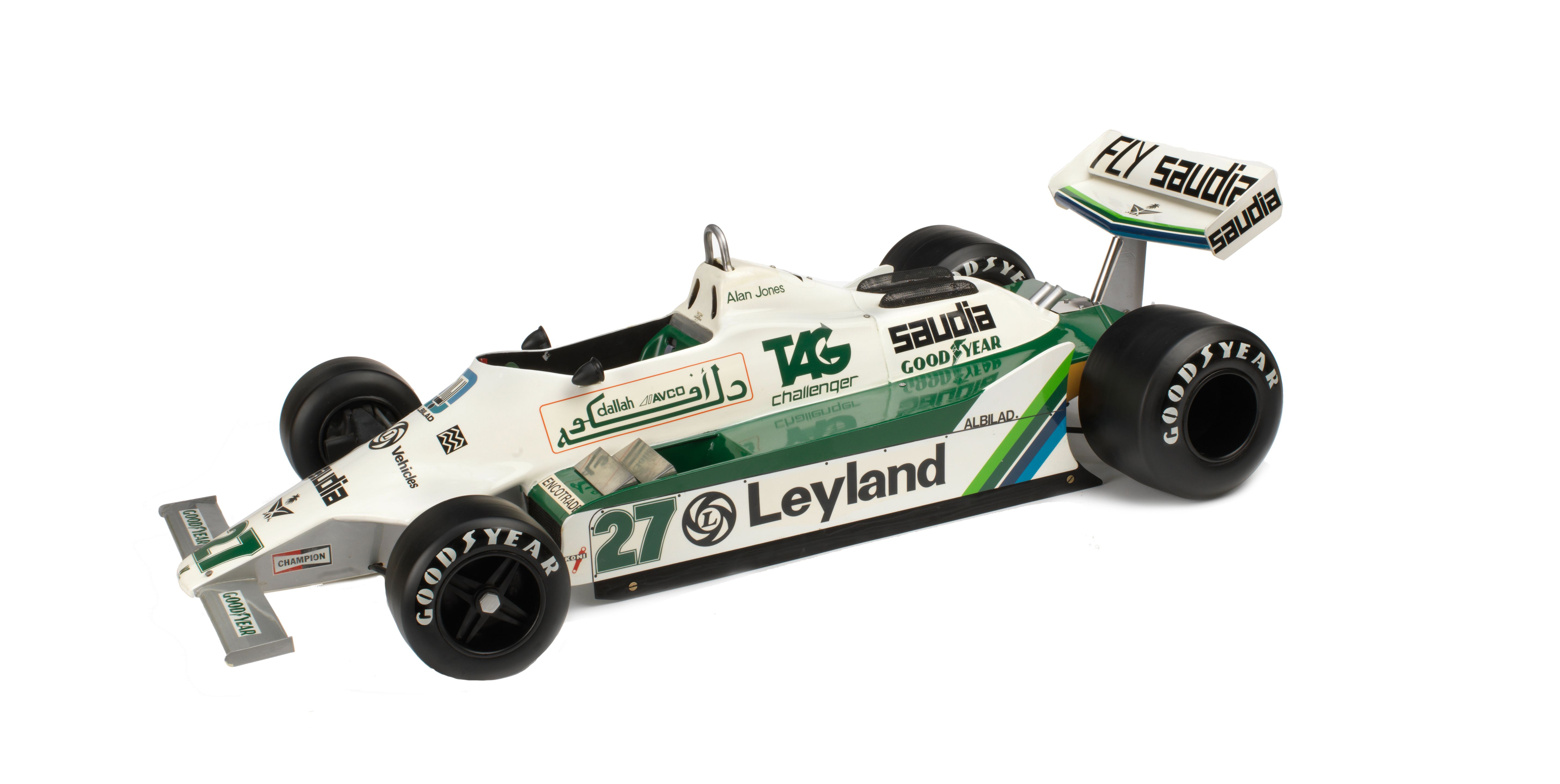 Bonhams Cars : A 14 scale sponsor's model of Alan Jones' 1980 Williams ...