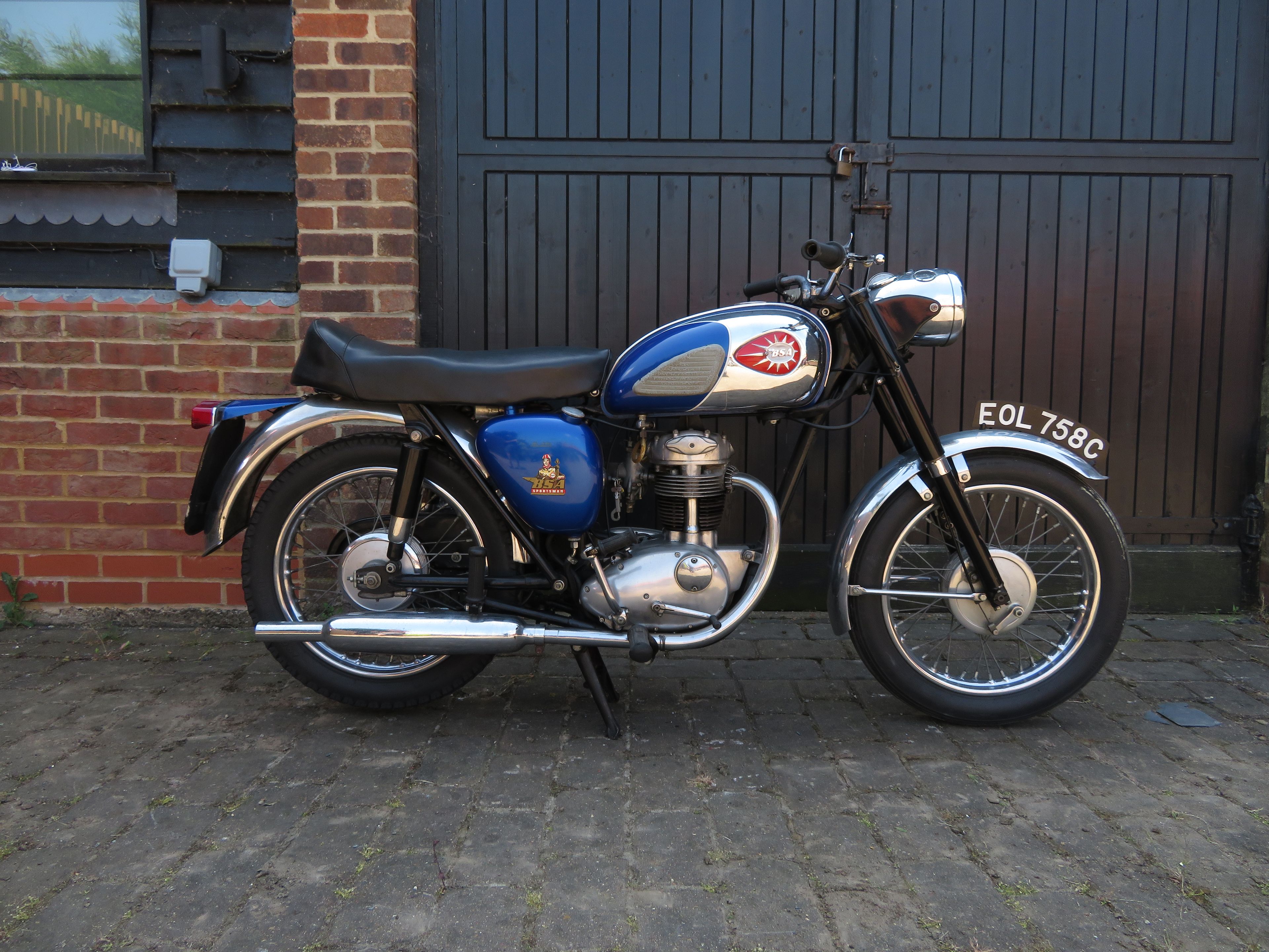 Bonhams Cars : 1965 BSA 250cc C15 Sportsman Frame no. C15 49620 Engine ...