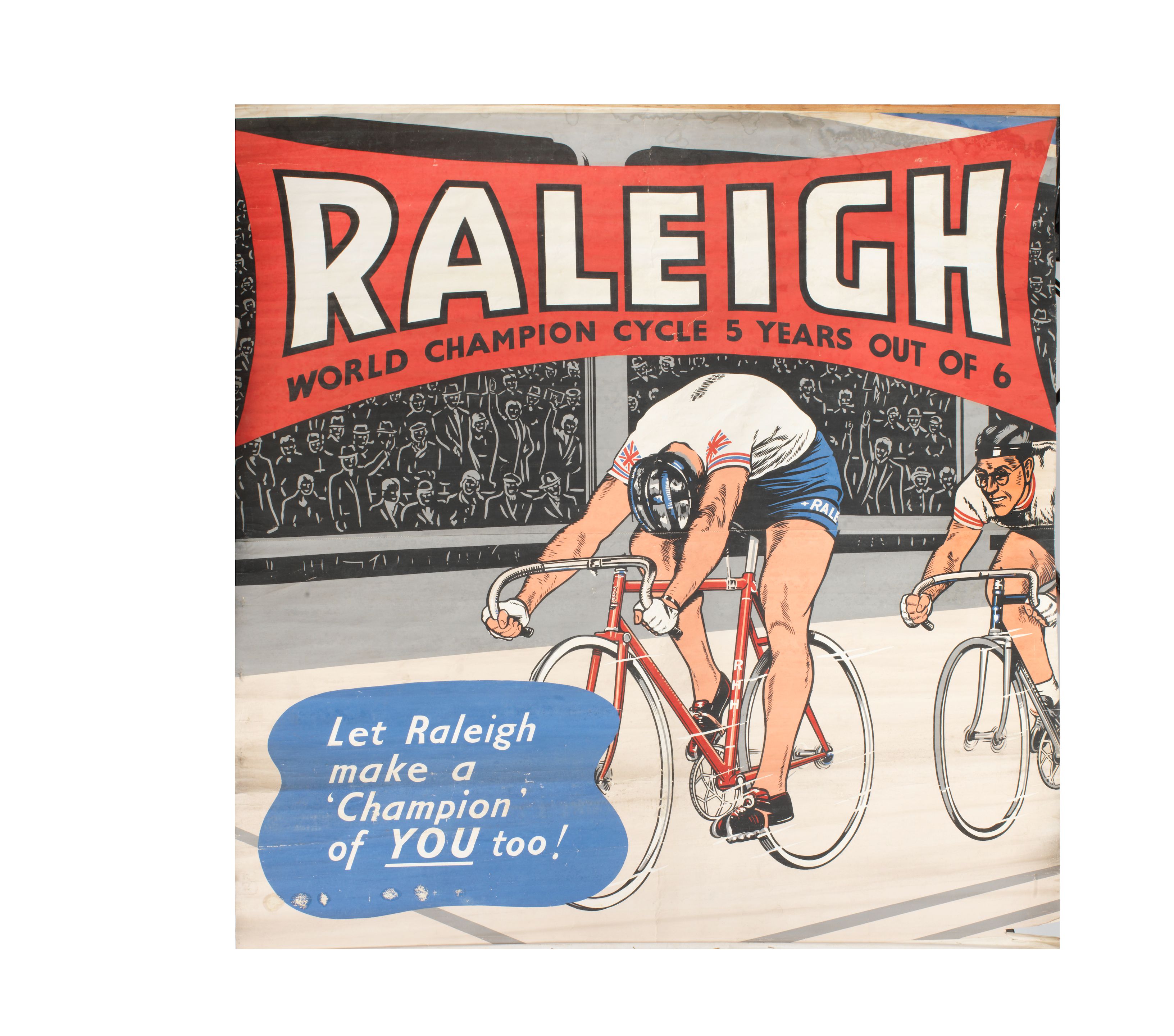 Bonhams Cars : A large Raleigh Cycles 'Reg Harris' World Champion ...