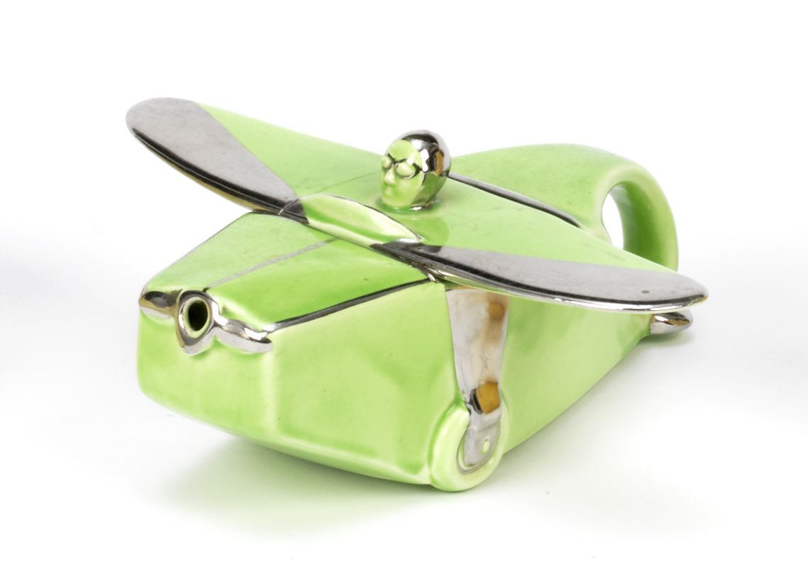 Bonhams Cars : A Sadler 'T-Plane' teapot, British, 1930s,