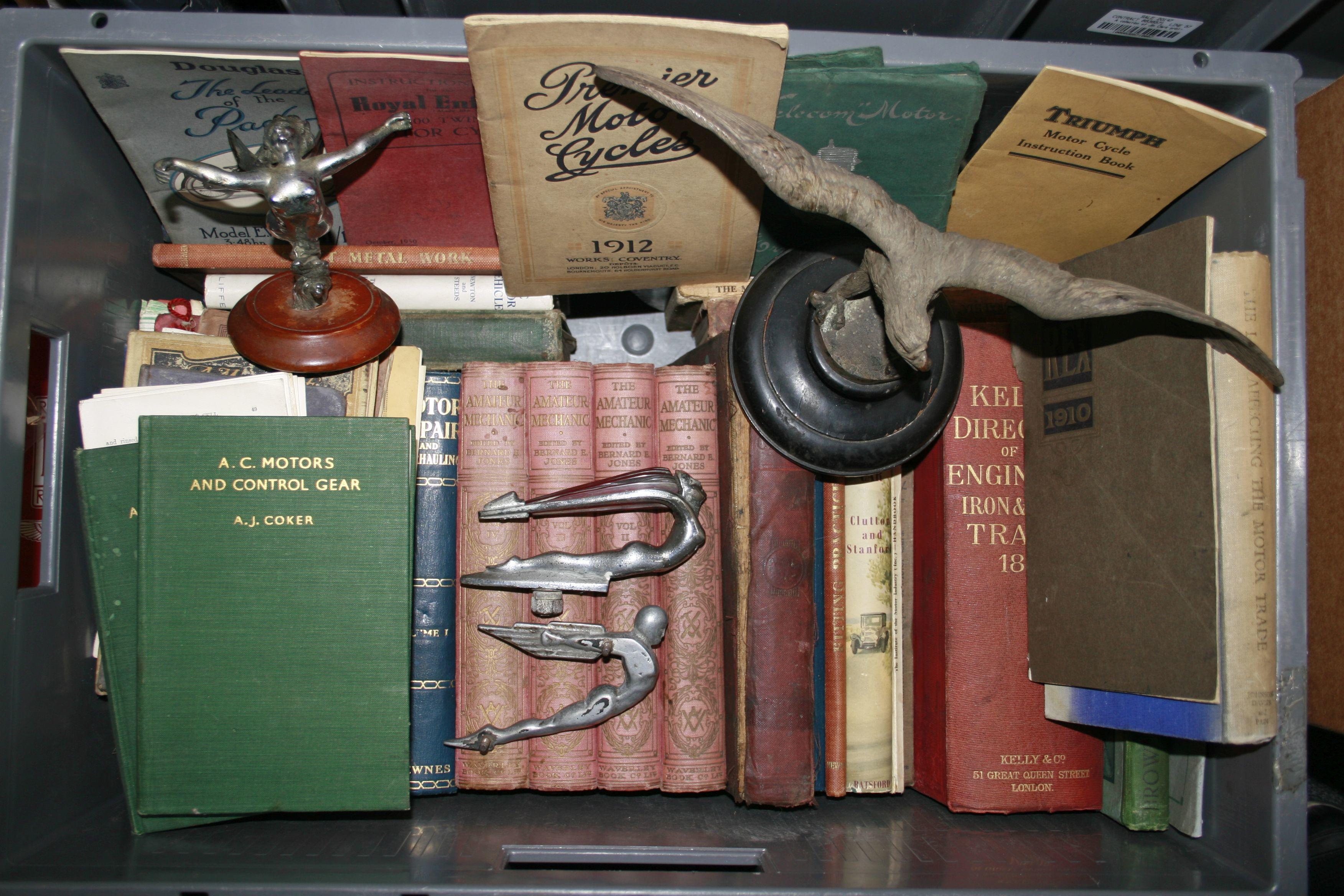 Bonhams Cars Assorted Motoring And Motorcycling Literature And Four