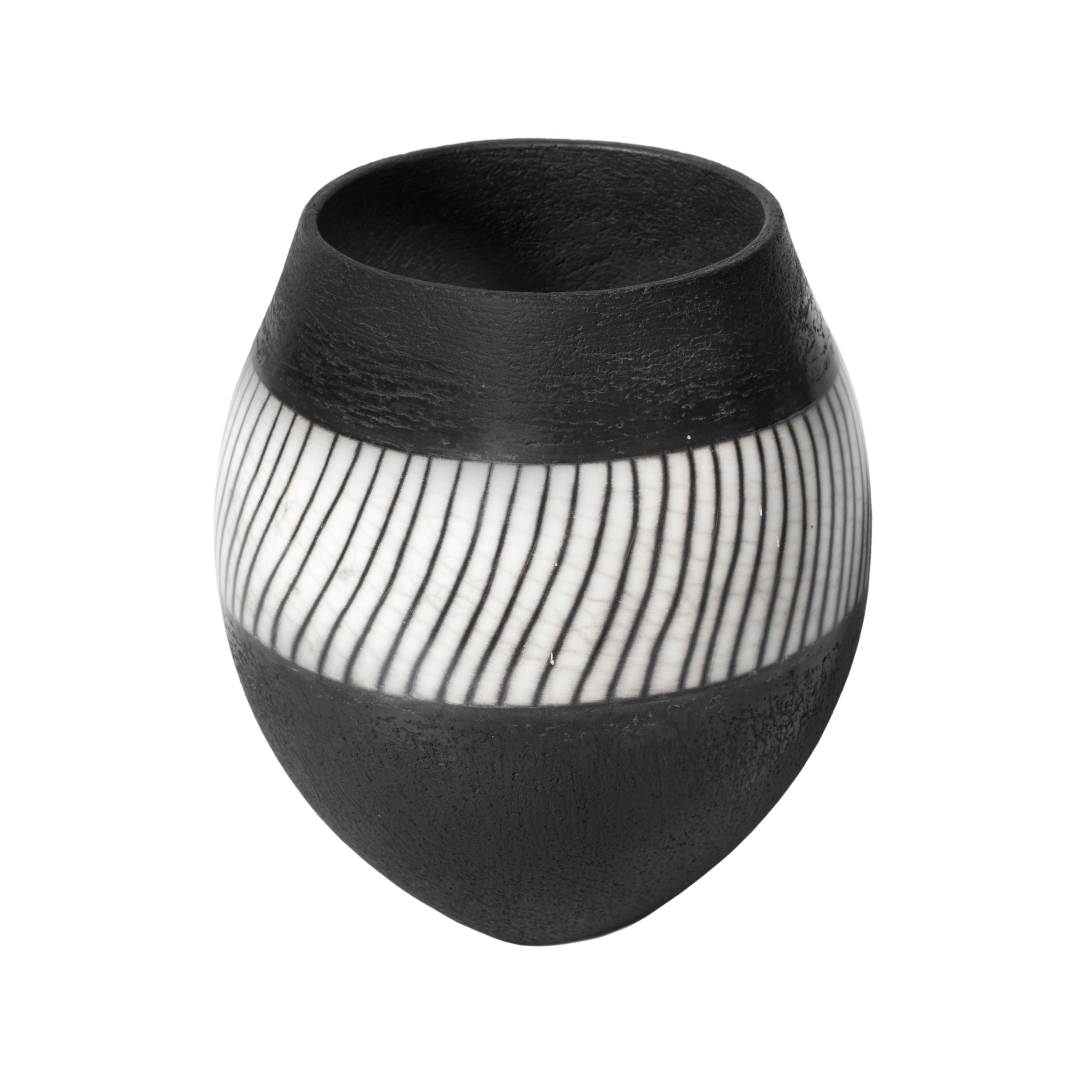 Bonhams : A Monochrome Vase by Ashraf Hanna (Egyptian, British 1967 ...