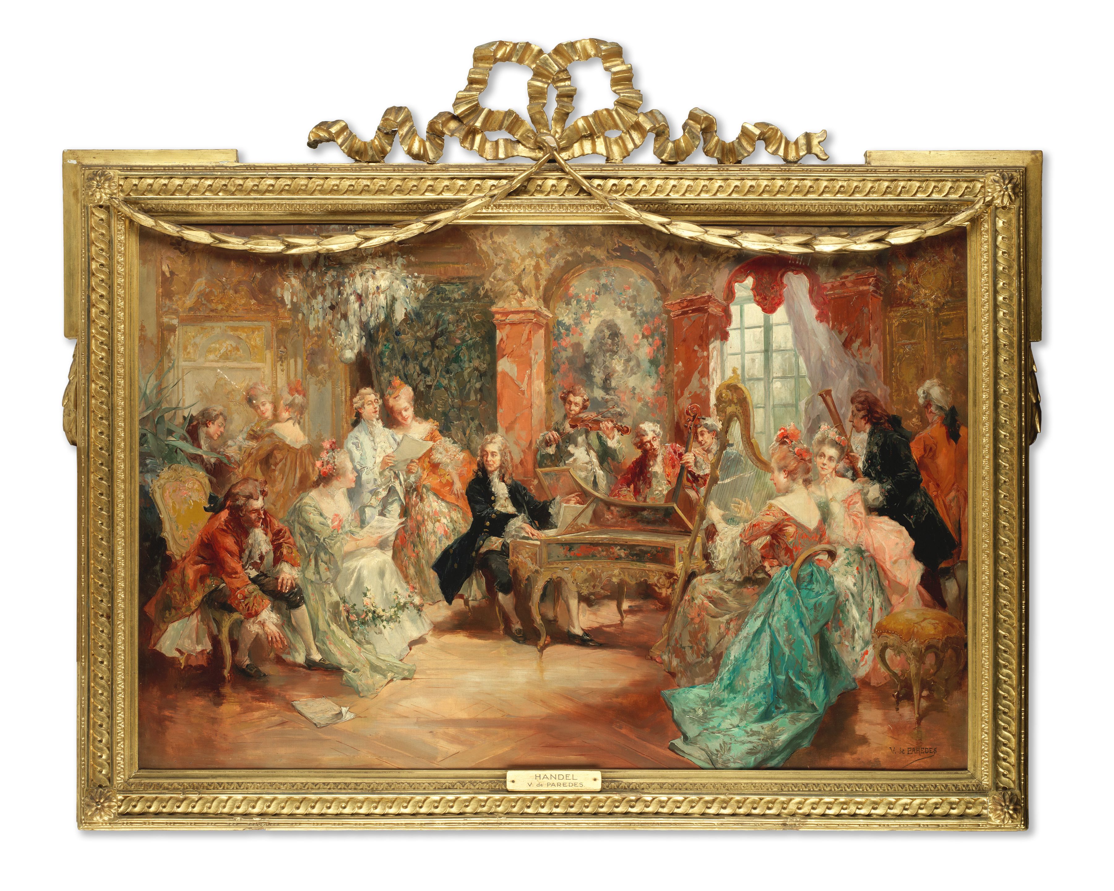 Bonhams : Vicente García de Paredes (Spanish, 1845-1903) A recital of ...
