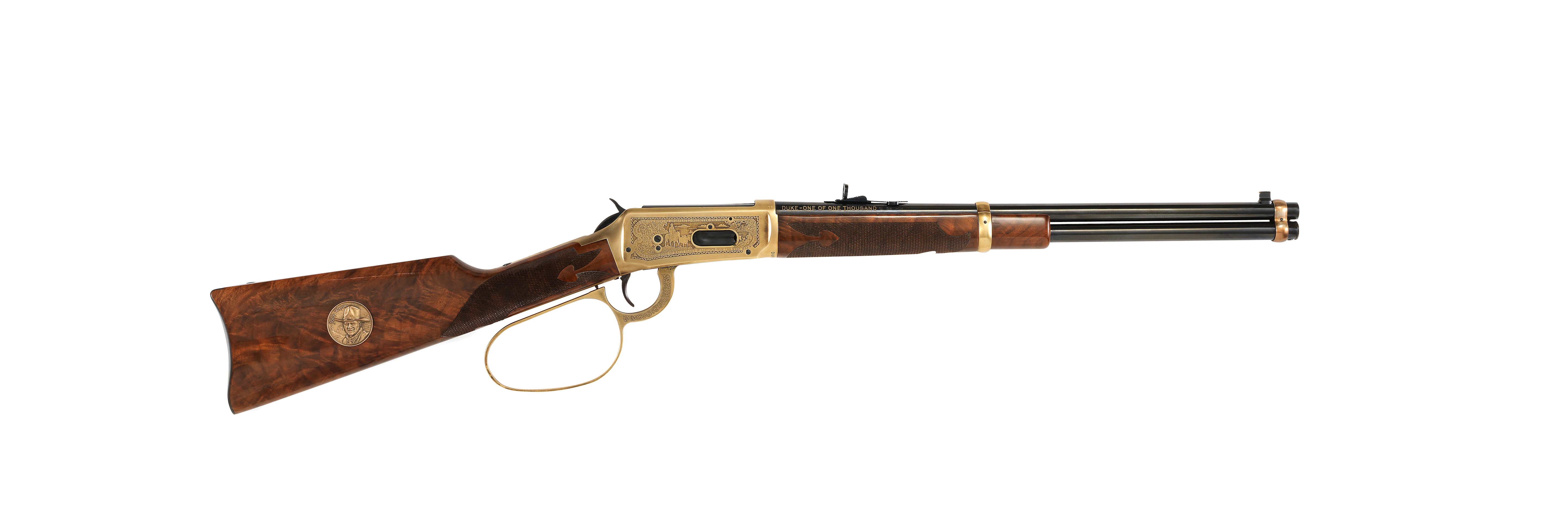 Bonhams : A .32-40 (Win.) 'Model 94 Duke' commemorative large loop ...