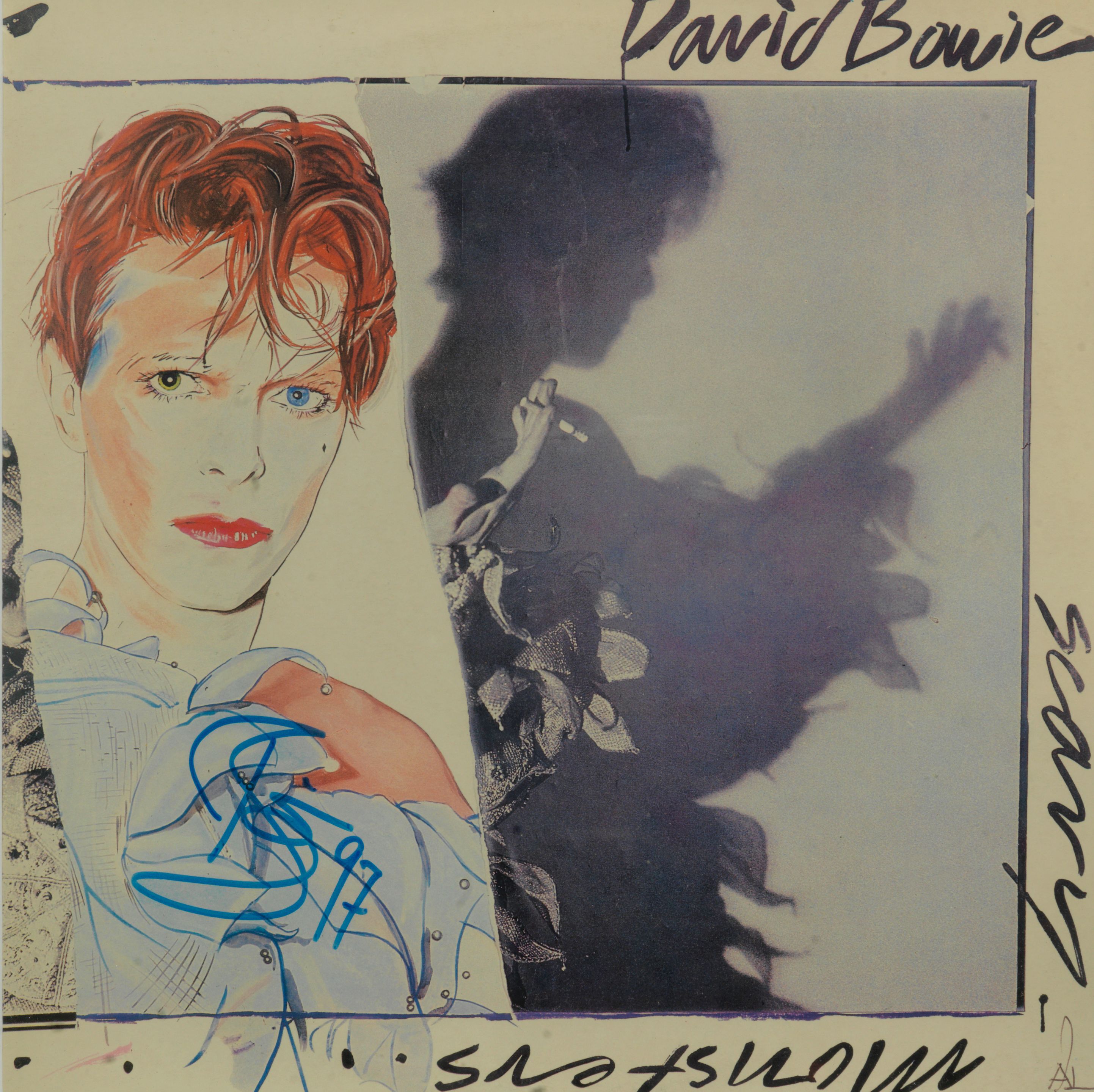 Bonhams : David Bowie An autographed 'Scary Monsters (And Super Creeps ...