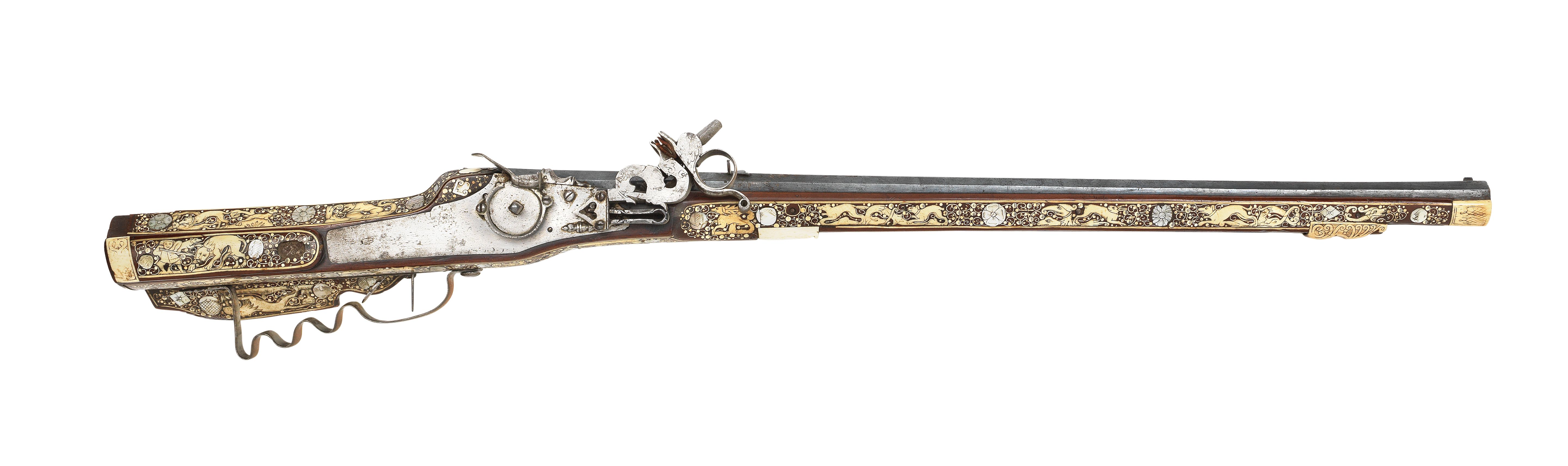 Bonhams : A Silesian 50-Bore Wheel-Lock Sporting Rifle