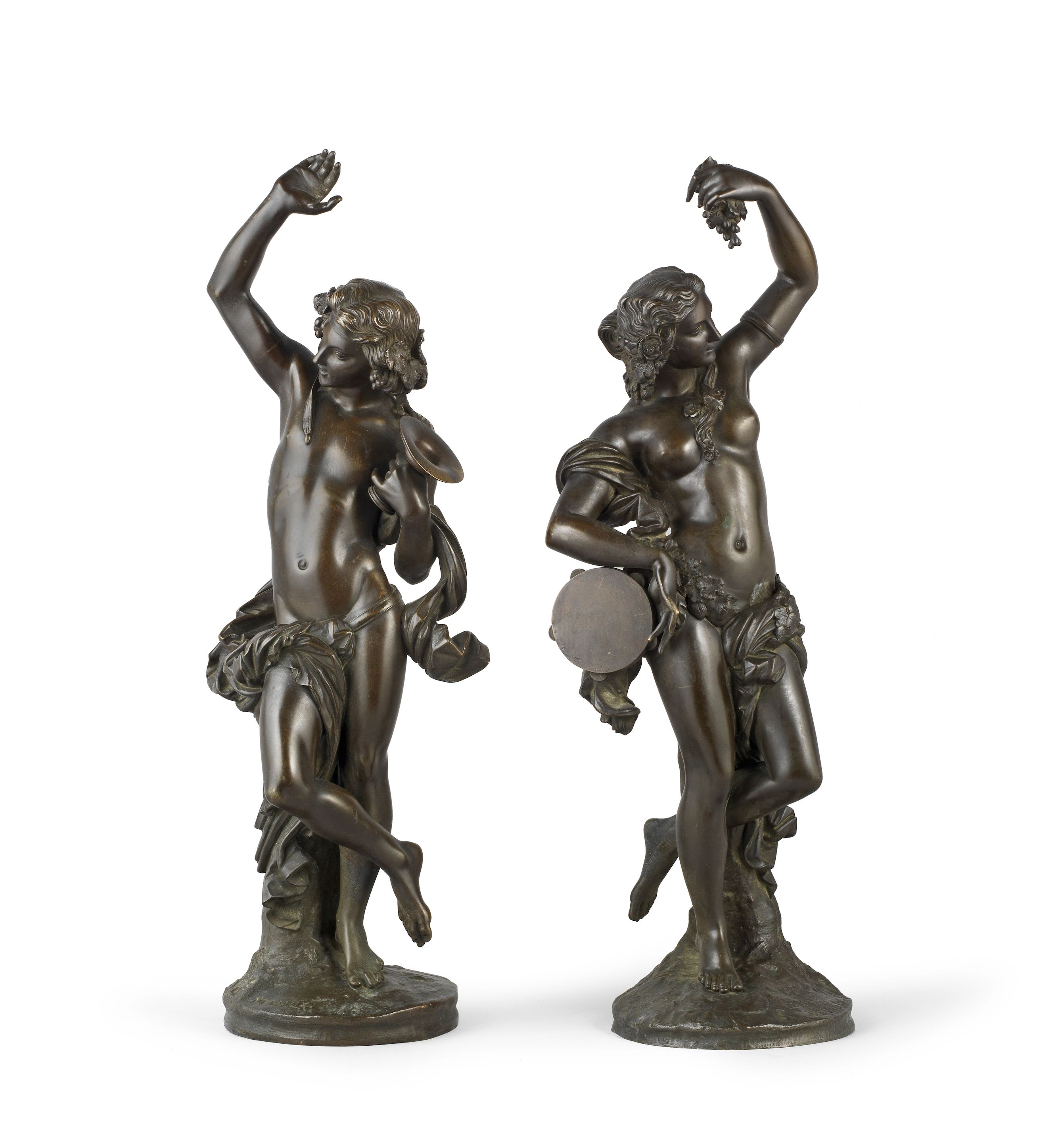 Bonhams : After Francois Theodore Devaulx (French, 1808-1870) A pair of ...