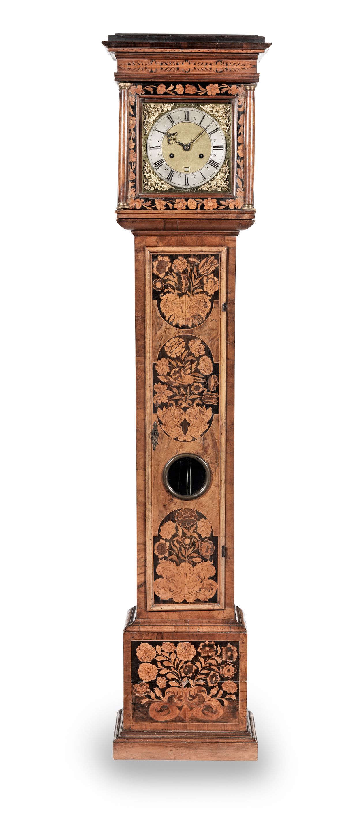 Bonhams : A late 17th century longcase clock movement with ten inch ...