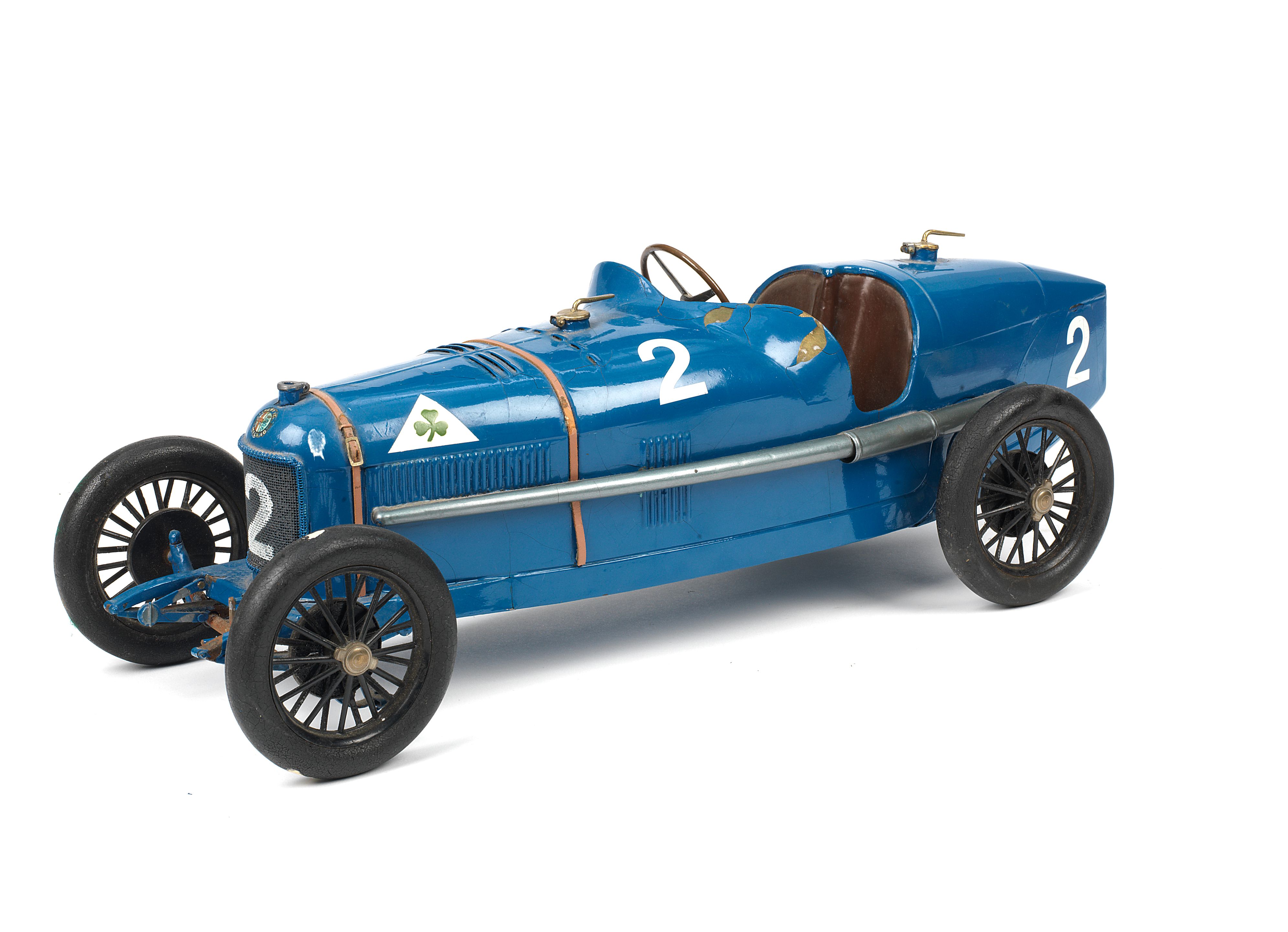 Bonhams Cars : RARE JOUET EN FER-BLANC ALFA ROMEO P2, MOTEUR A RESSORT ...