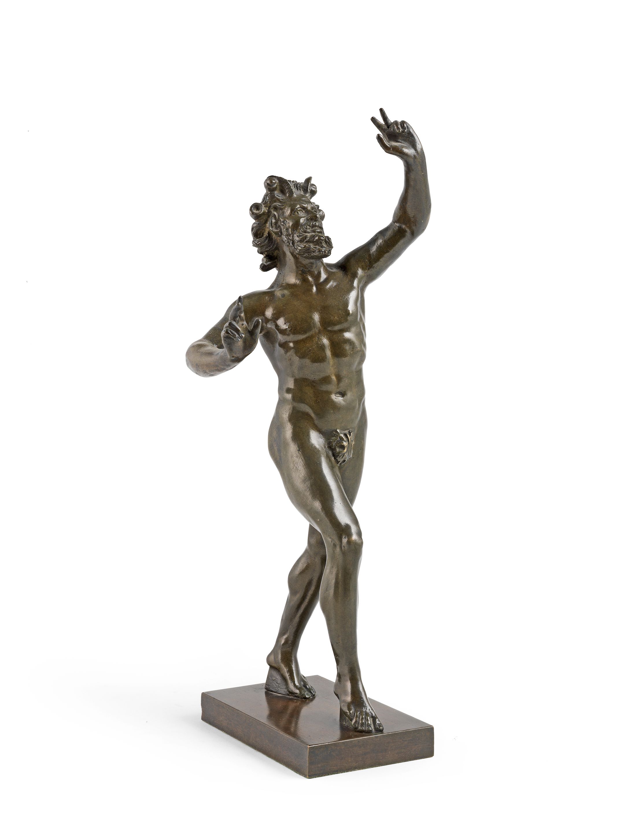 Bonhams : After the Antique, A bronze figure of the dancing fawn from ...