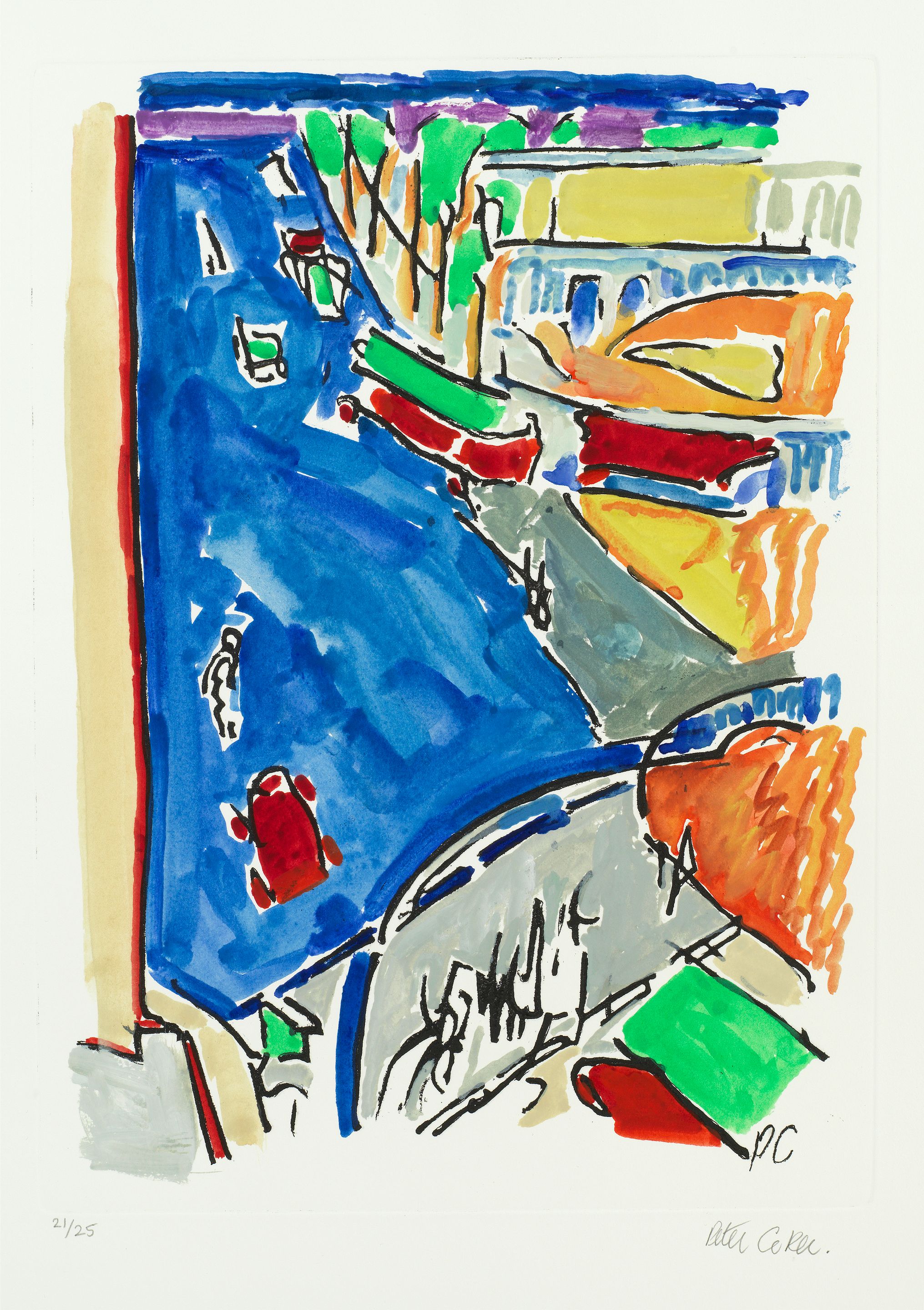 Bonhams : Peter Coker R.A. (British, 1926-2004) The Parisian Suite The ...