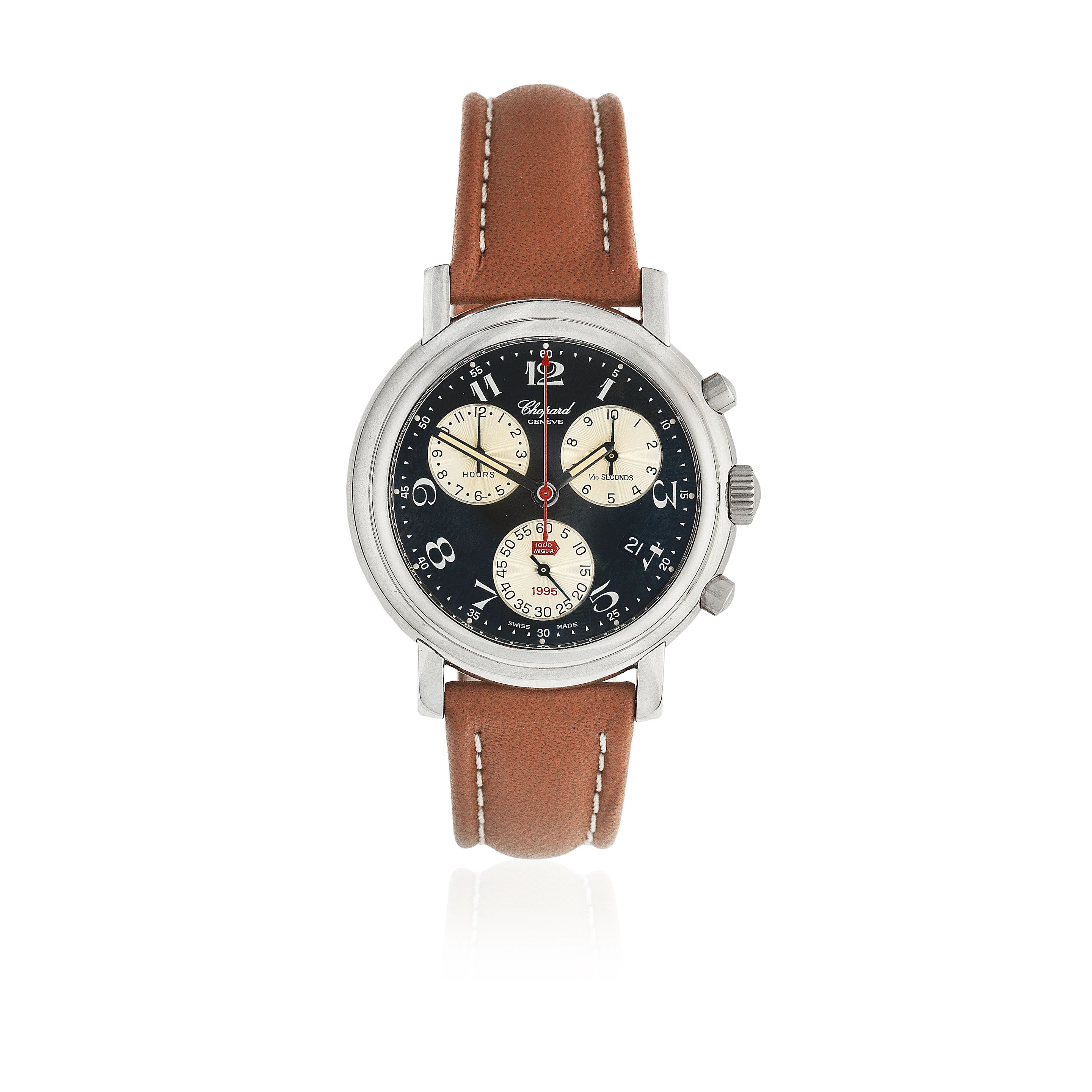 Bonhams : Chopard. A Limited Edition stainless steel quartz calendar ...