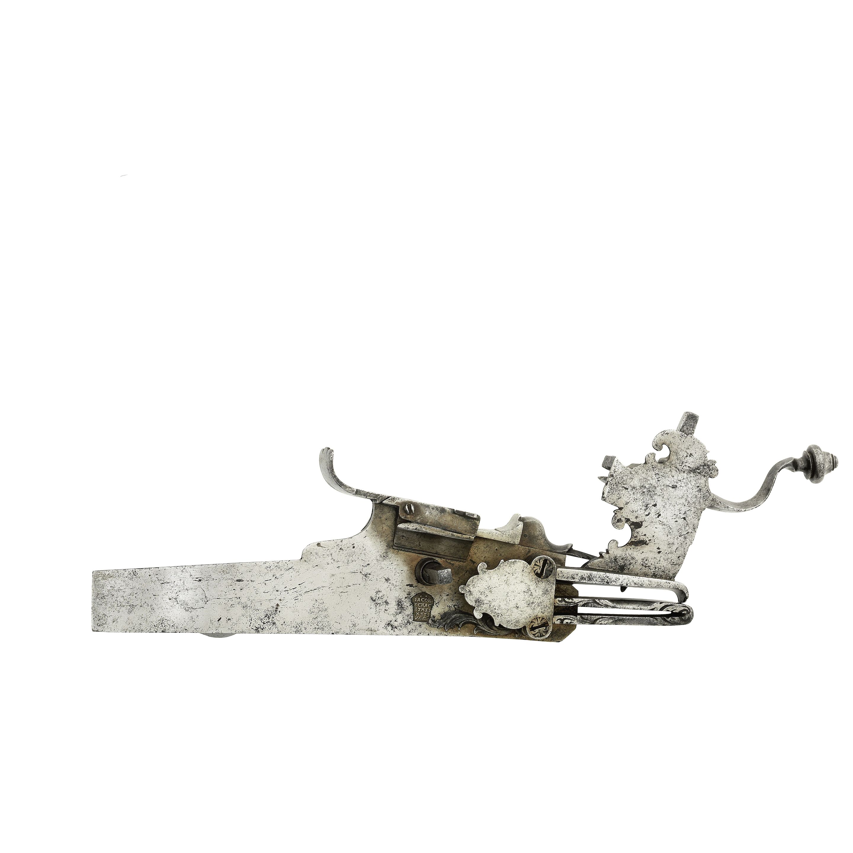Bonhams : A German Wheel-Lock Mechanism For A Longarm