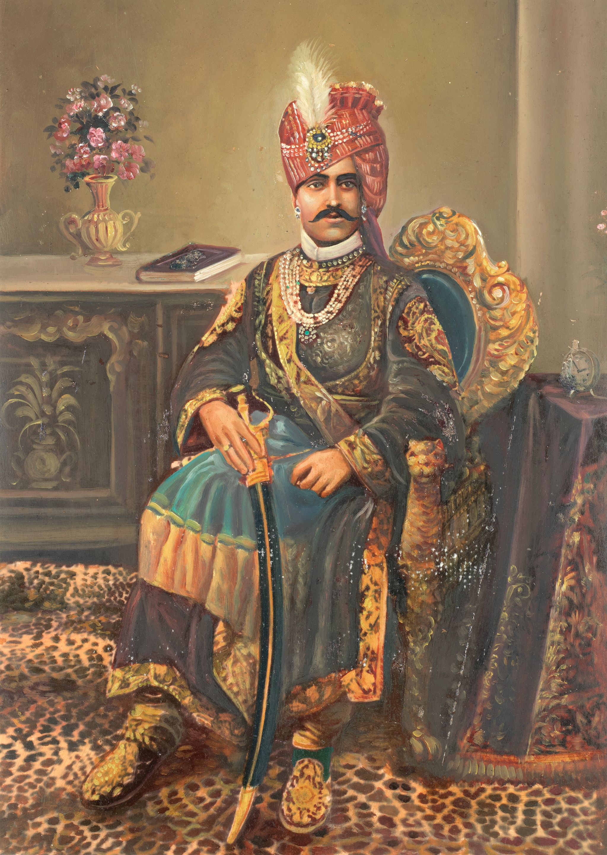 Bonhams : INDIA - PRINCELY RULER Portrait of an unidentified princely ...