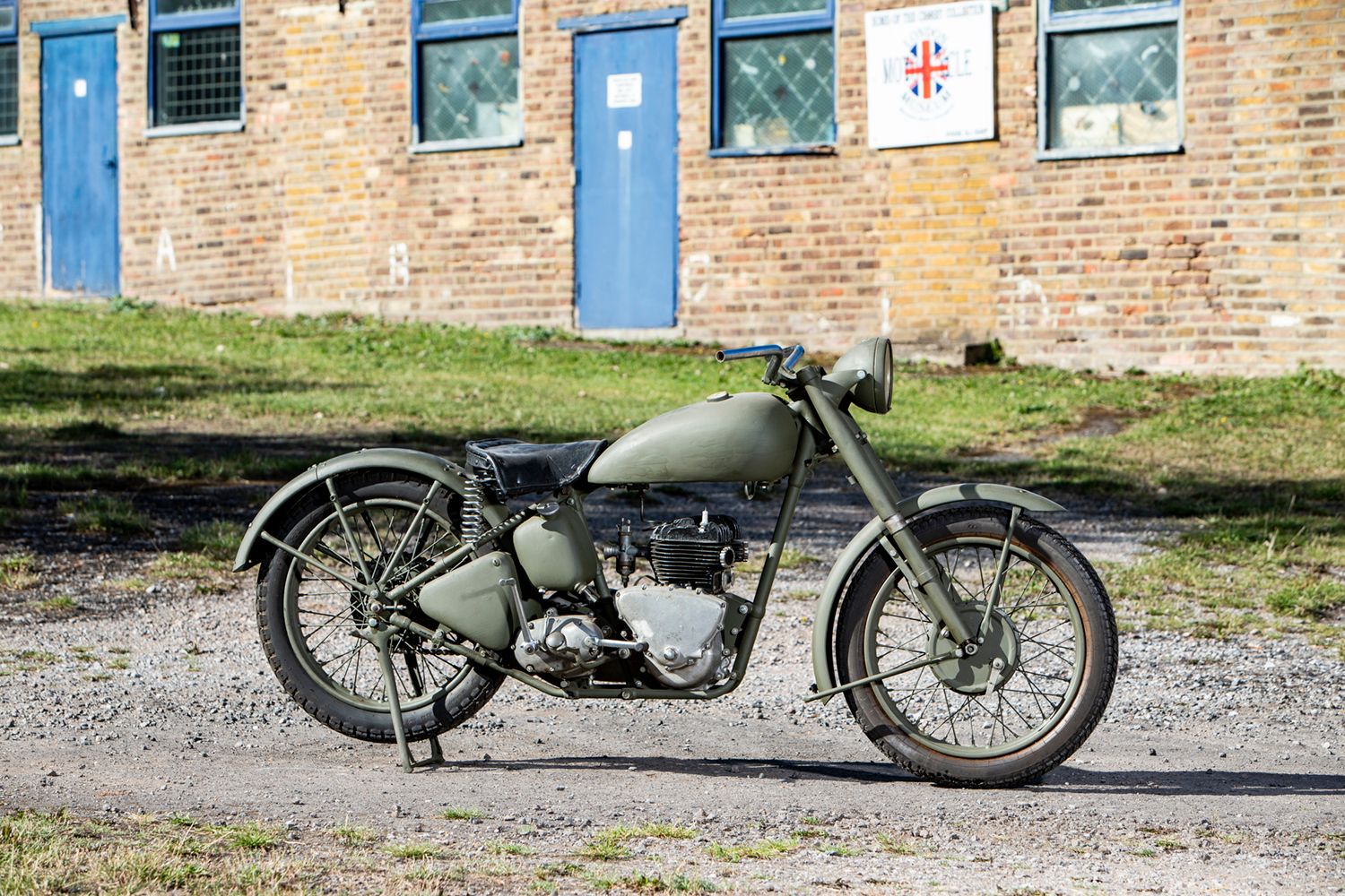 U S Military Triumph Motorcycles 3HW