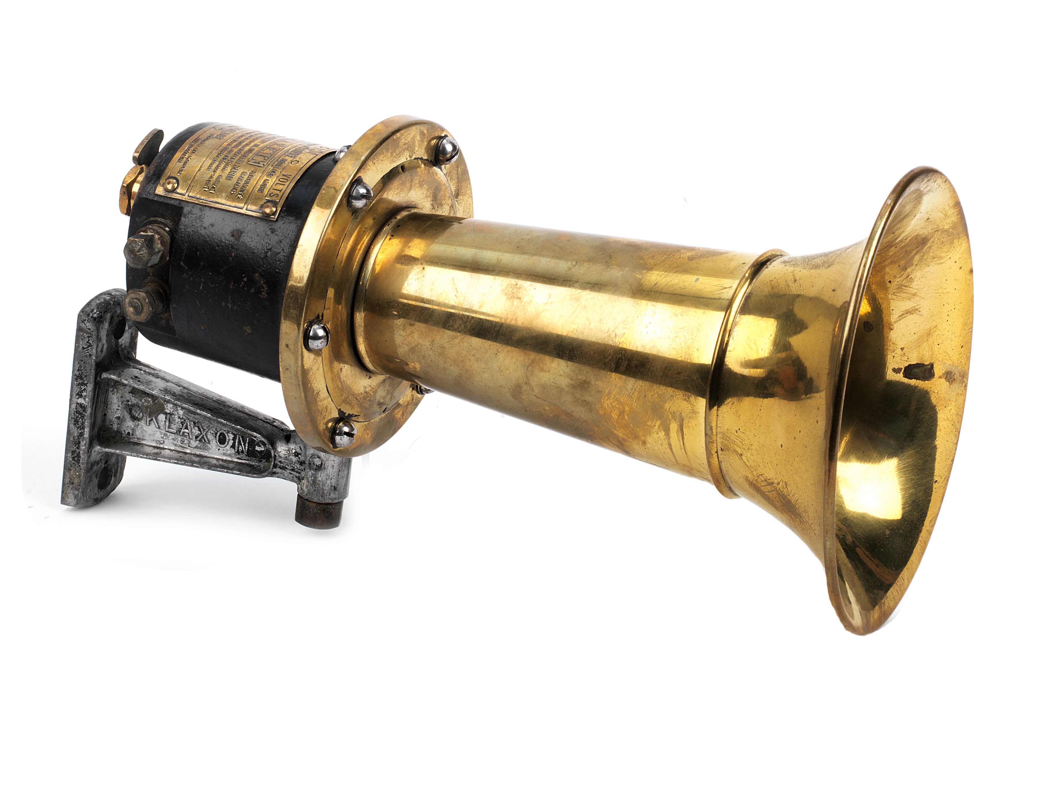 Bonhams Cars : A 'Klaxet' 6-Volt electric trumpet horn by Klaxon, French,