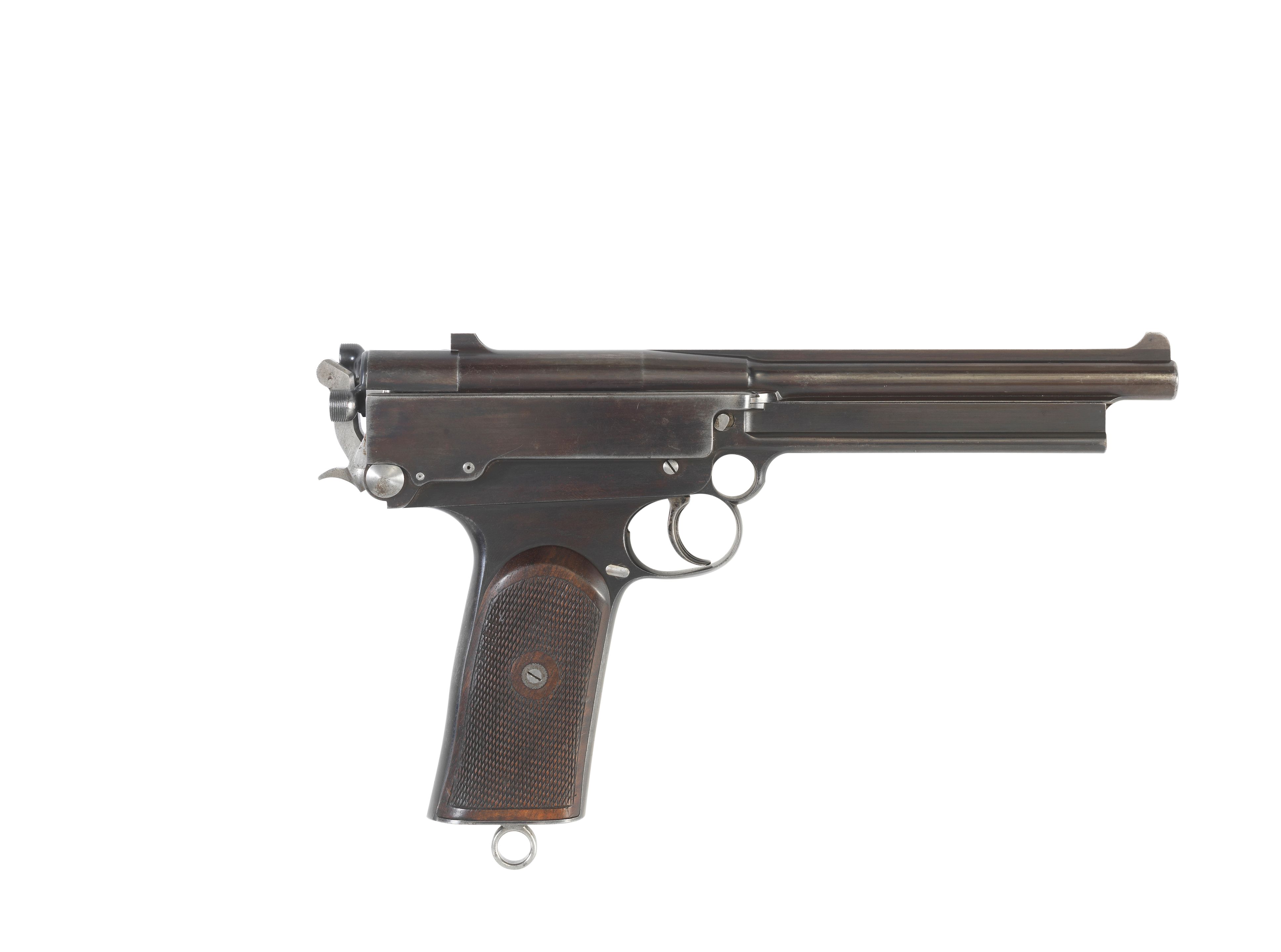 Bonhams : A very rare 9mm (Mars) self-loading pistol by Mars, retailed ...