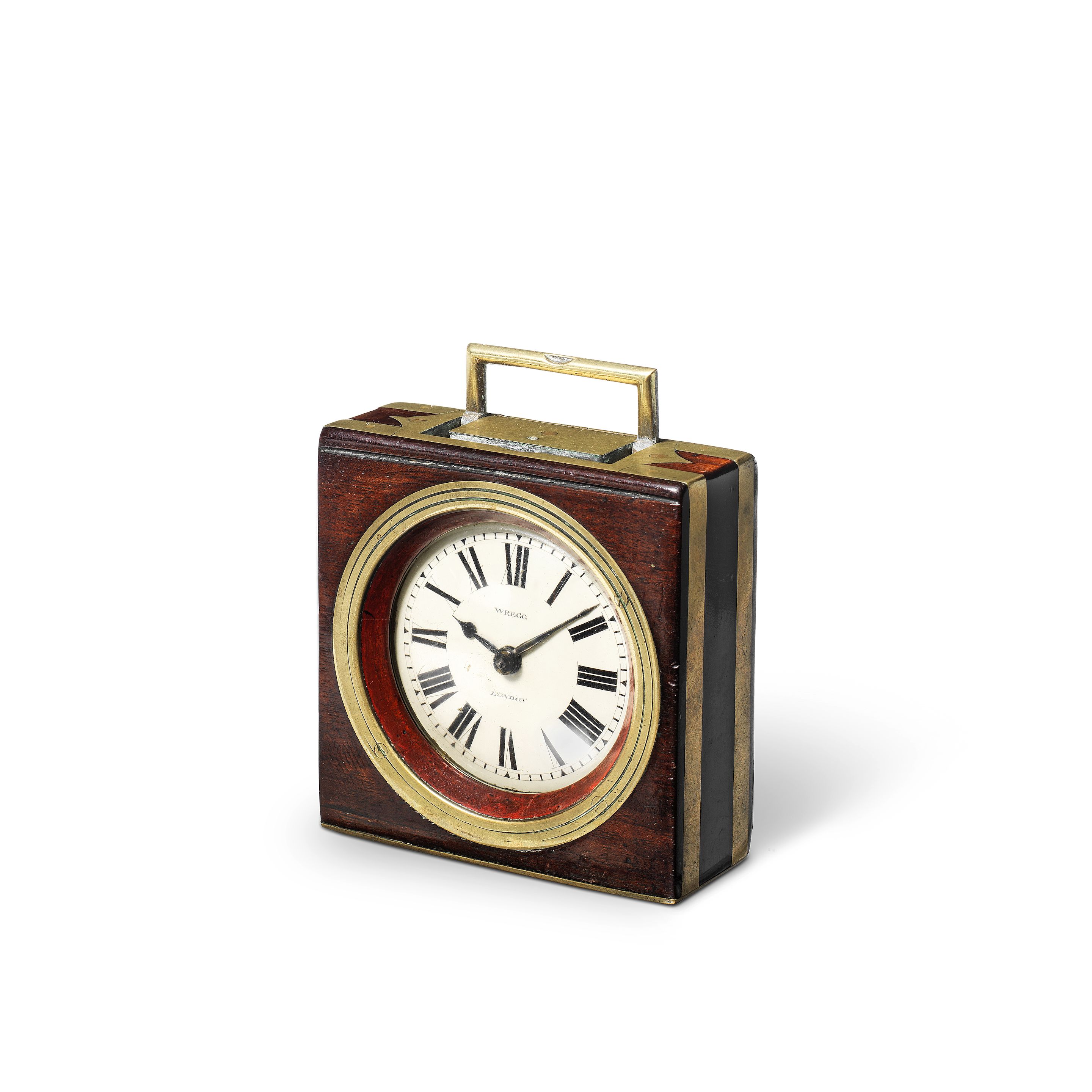 Bonhams : Wregg , Mail Guards watch in mahogany case