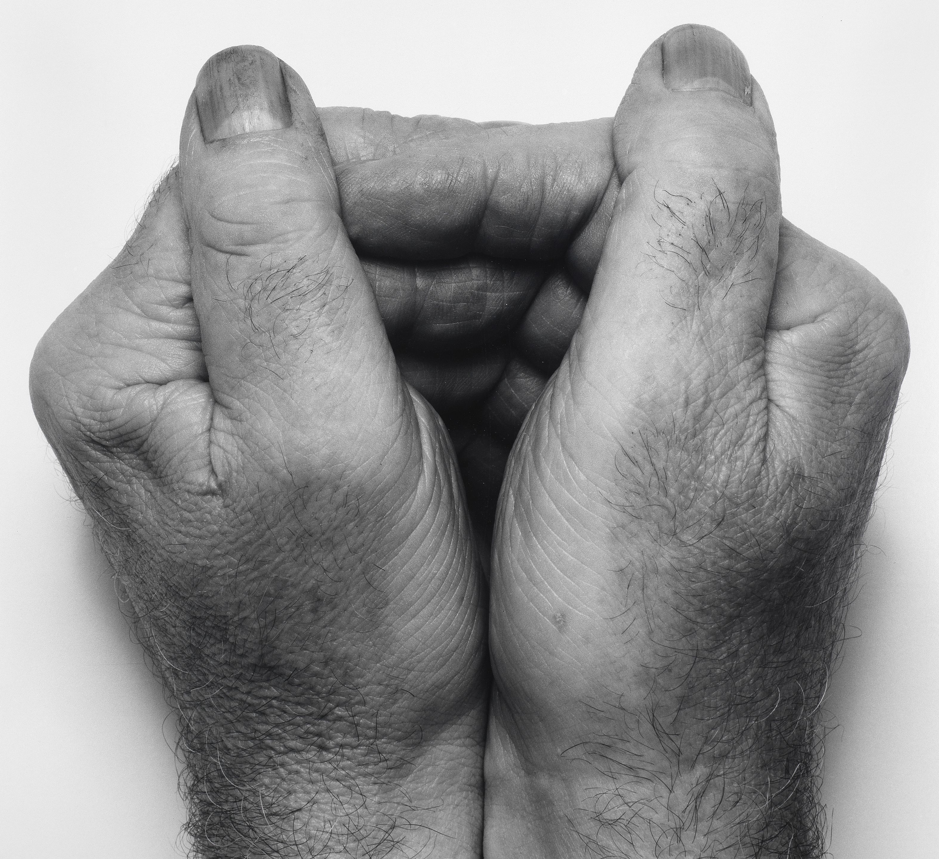 Bonhams : John Coplans (1920-2003) Self Portrait (Two Hands Together), 1988