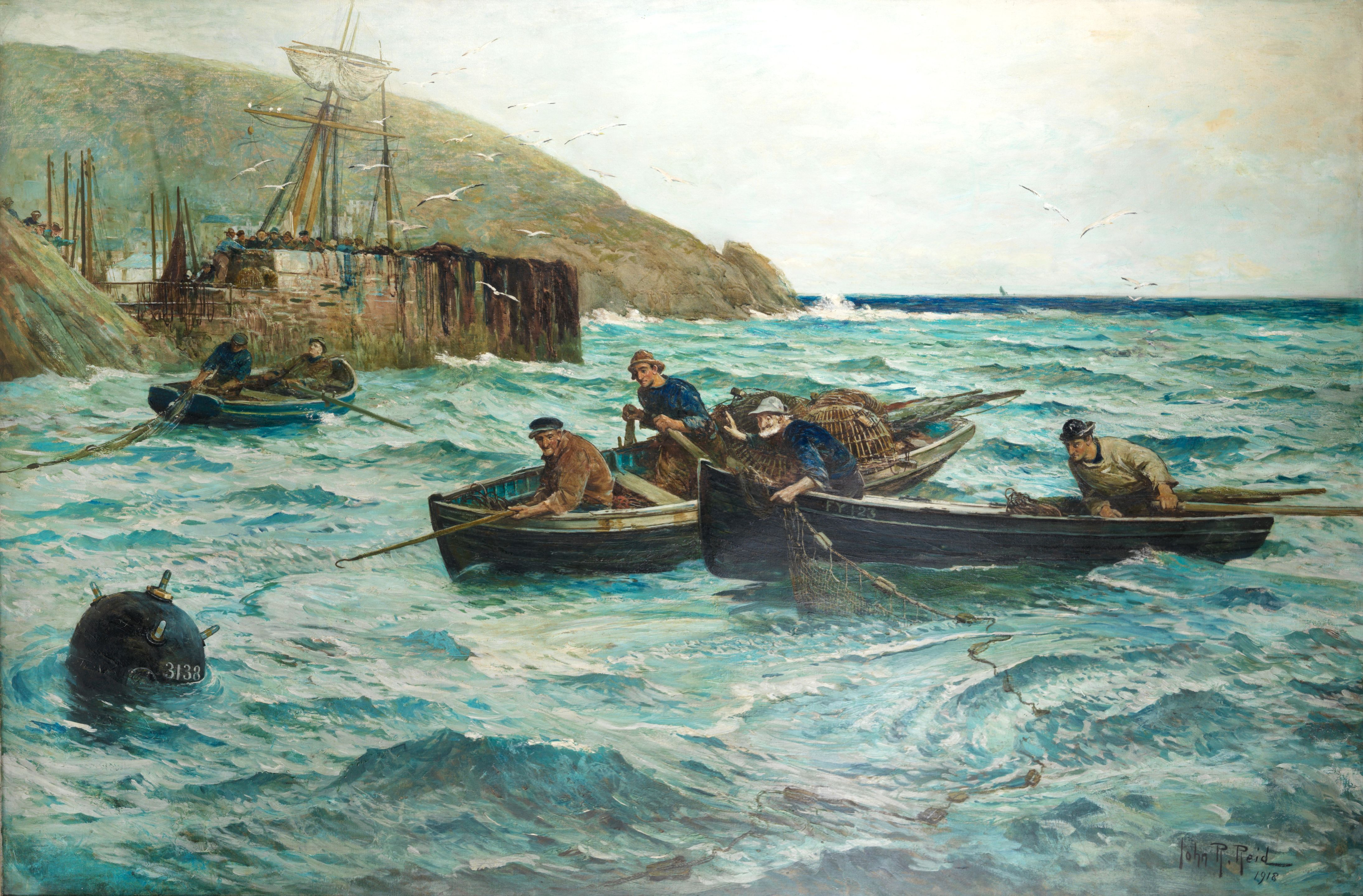 Bonhams : John Robertson Reid (British, 1851-1926) 'Capturing a German ...