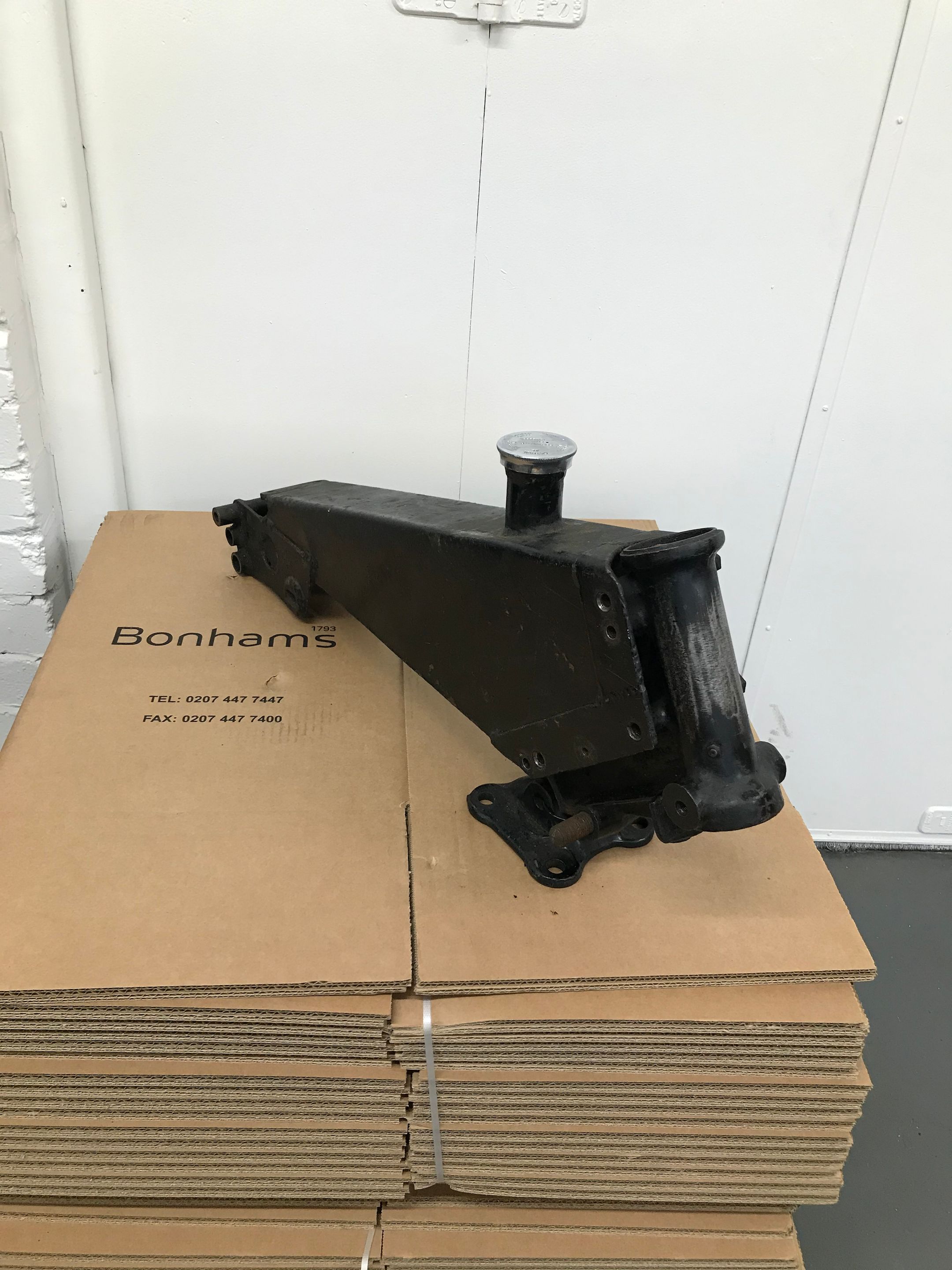 Bonhams Cars : A believed Vincent upper frame member