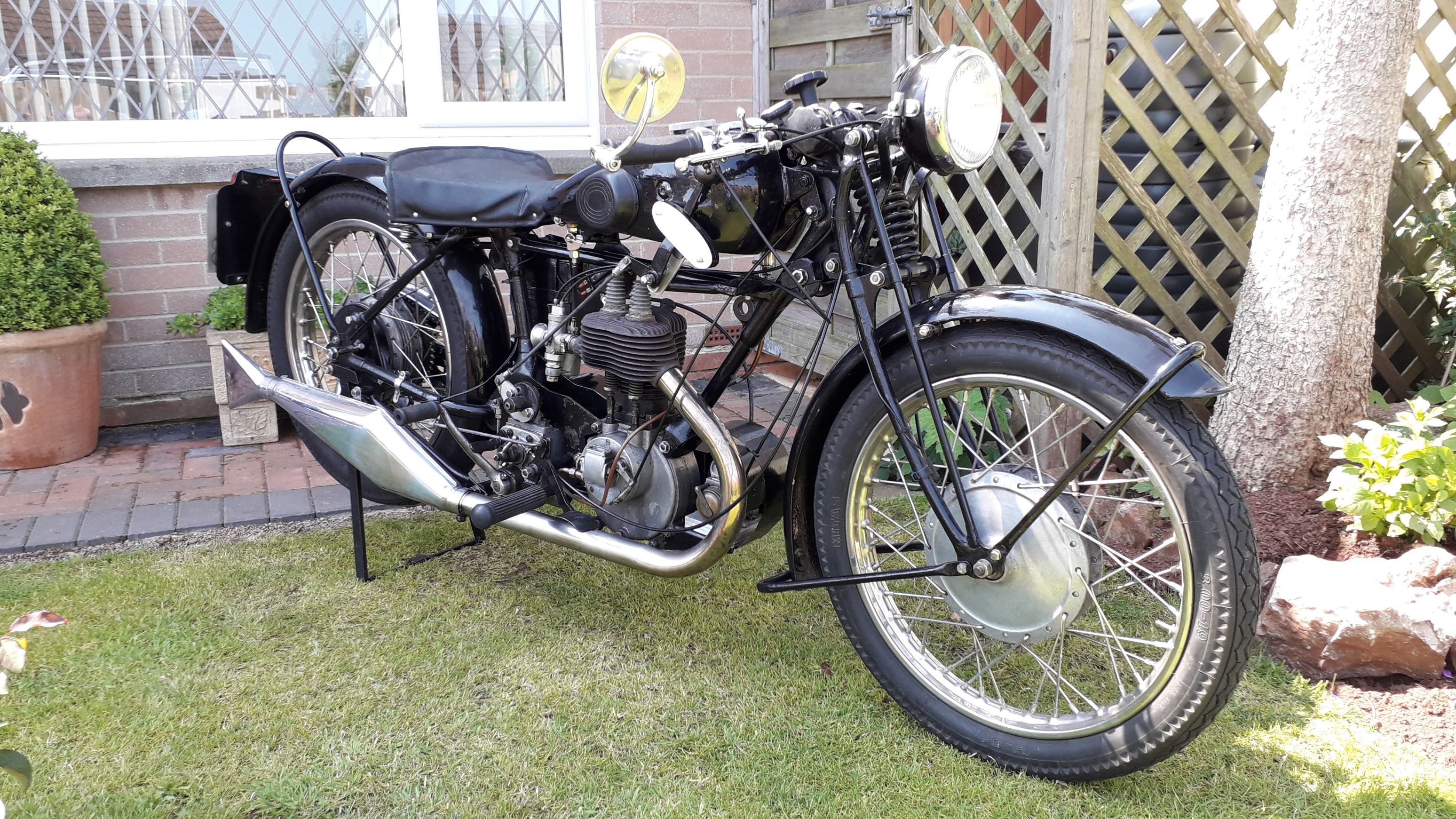 Bonhams Cars : 1929 Matchless T4 350cc special (see text) Frame no. 9447 Engine no. T44167