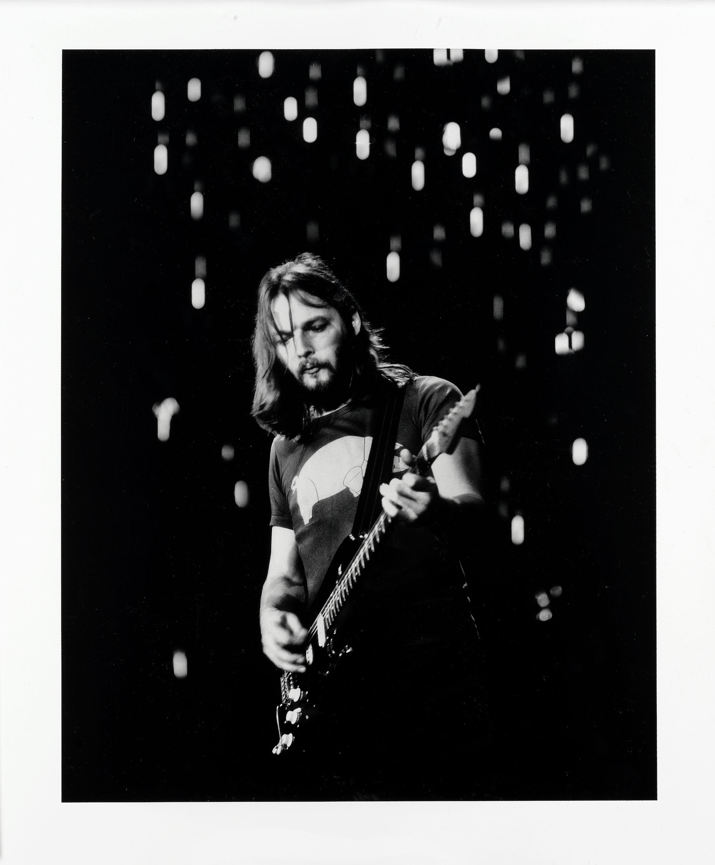Bonhams : Laurie Lewis (British, Born 1944) David Gilmour, Pink Floyd ...