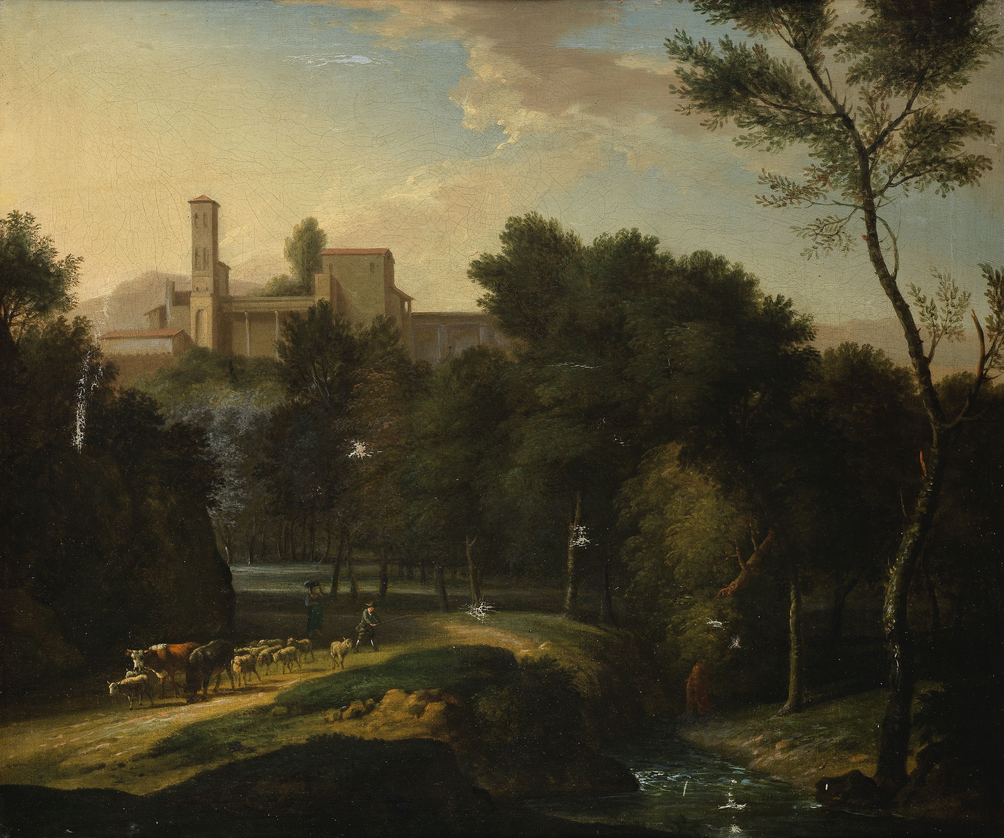 Bonhams : Circle of Gaspard Dughet, called Gaspard Poussin (Rome 1615 ...