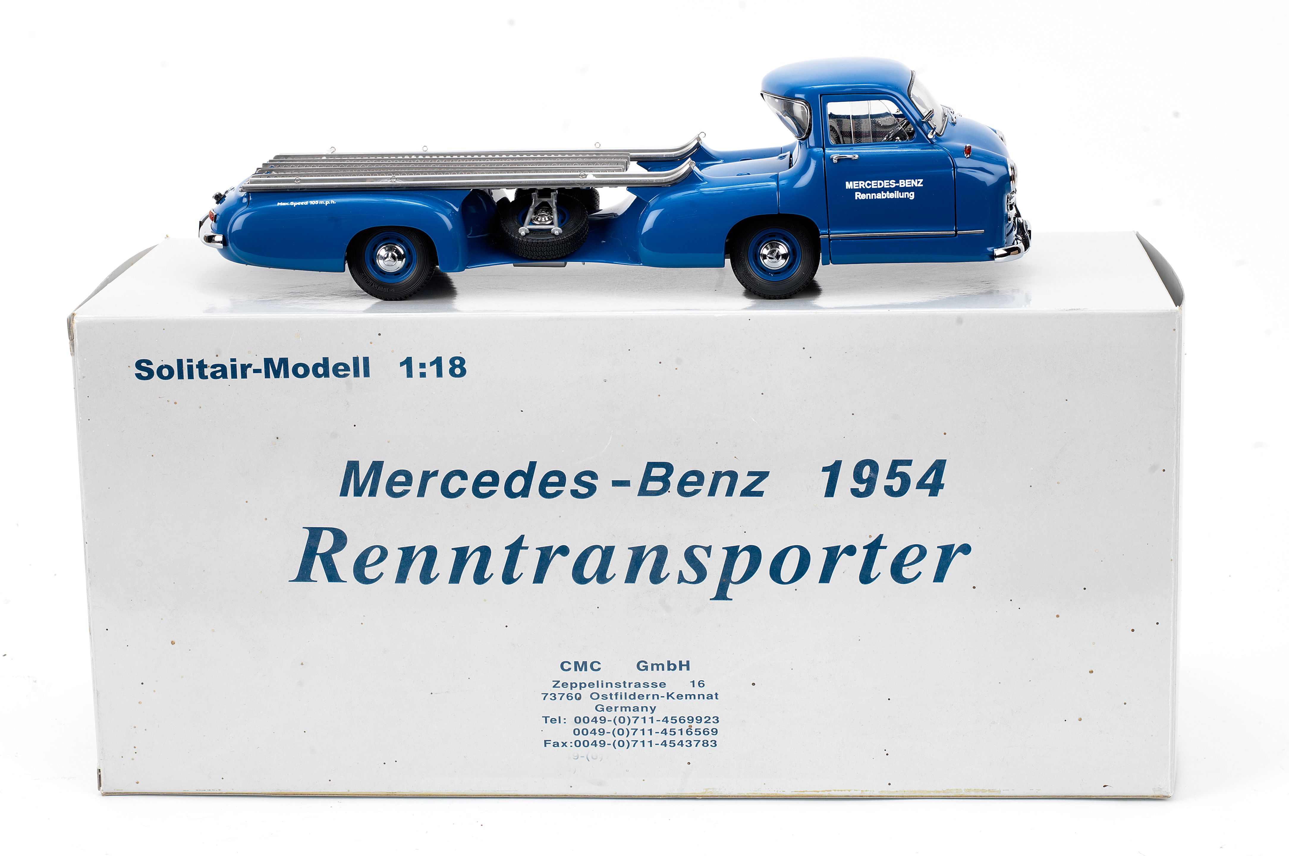 Bonhams Cars : A 118 scale model of the 1954 Mercedes-Benz ...