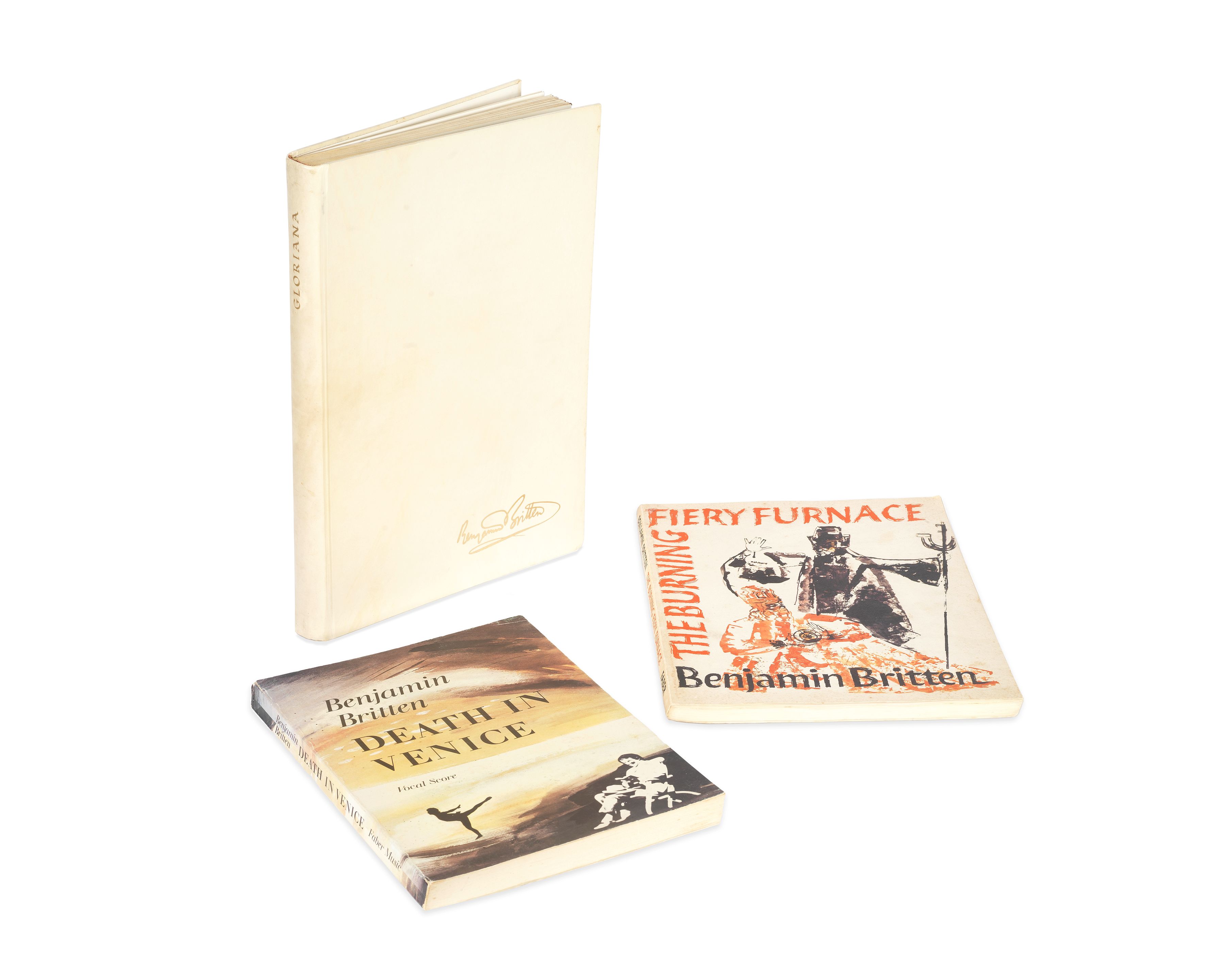 Bonhams : MUSIC BRITTEN (BENJAMIN) AND WILLIAM PLOMER. Gloriana. An ...