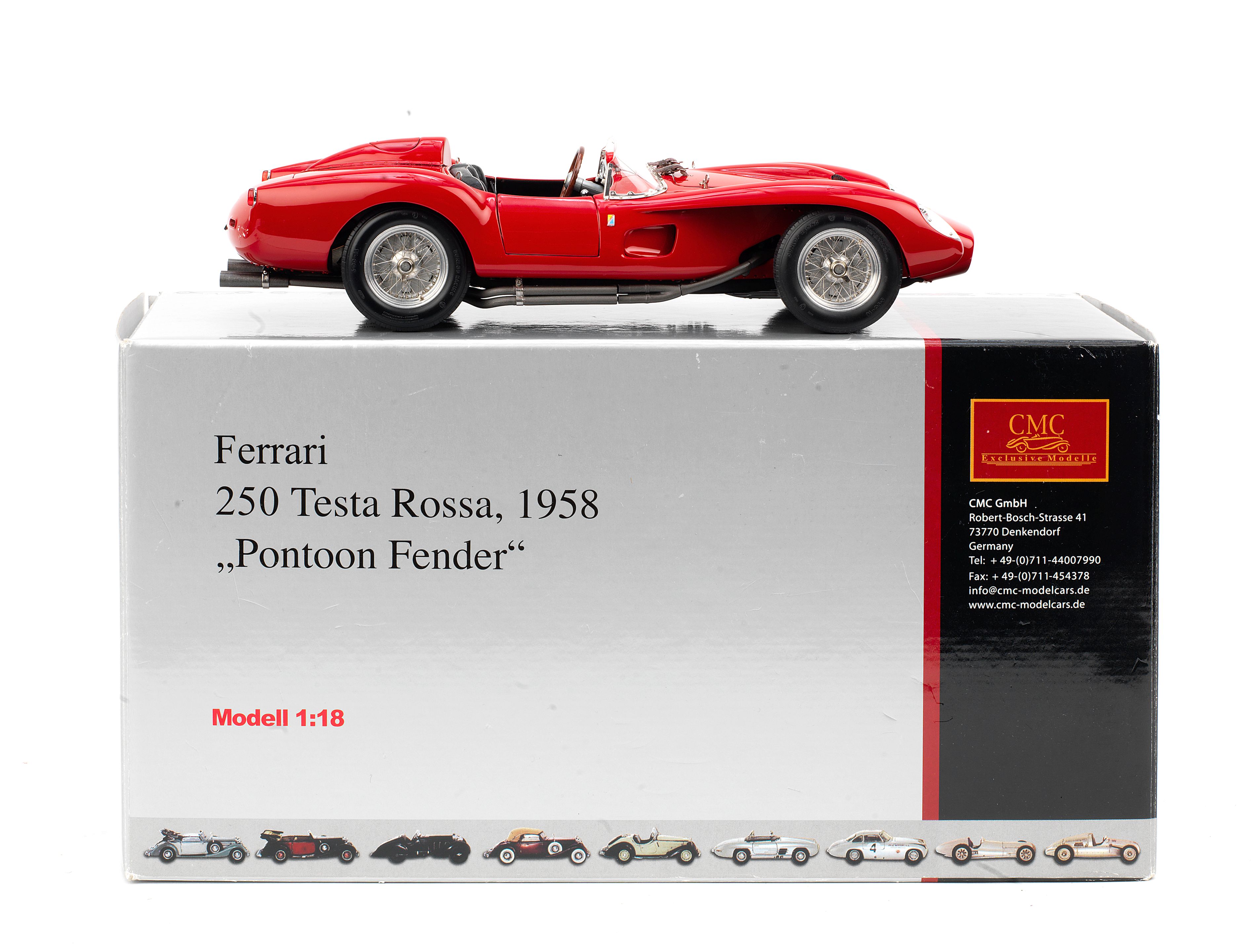Bonhams Cars : A boxed 118 scale model of the 1958 Ferrari 250 ...
