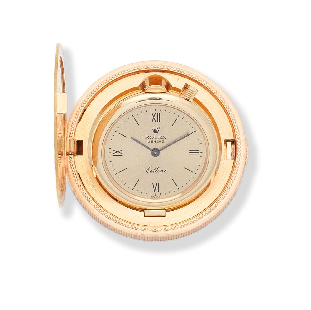 Bonhams : Rolex. An 18K gold manual wind concealed 20 dollar coin watch ...