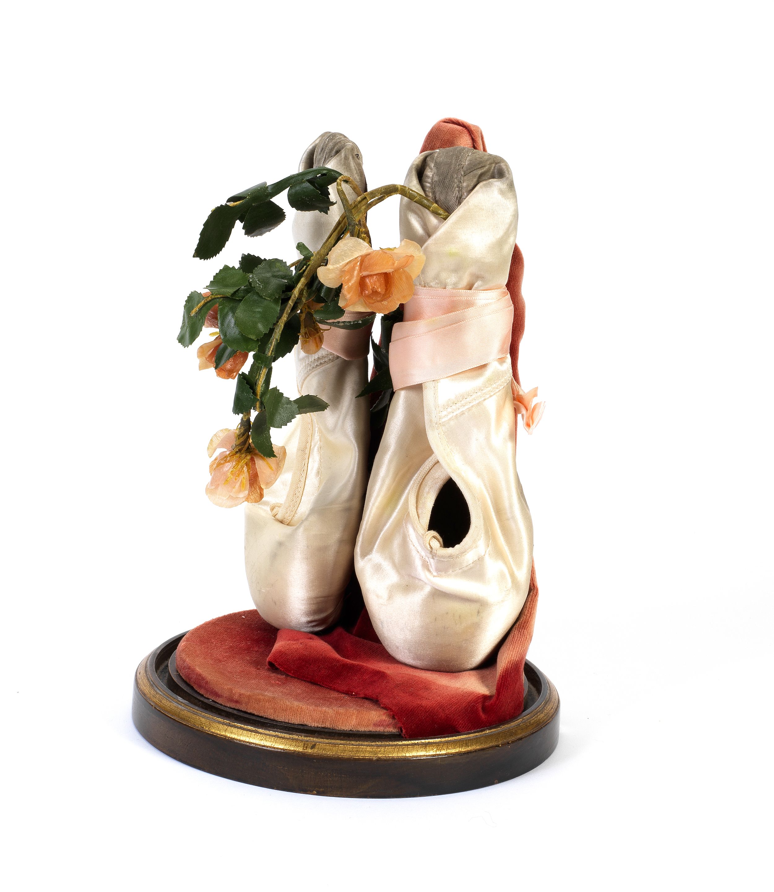 Bonhams : Margot Fonteyn A Pair Of Autographed Pink Satin Ballet Pointe ...
