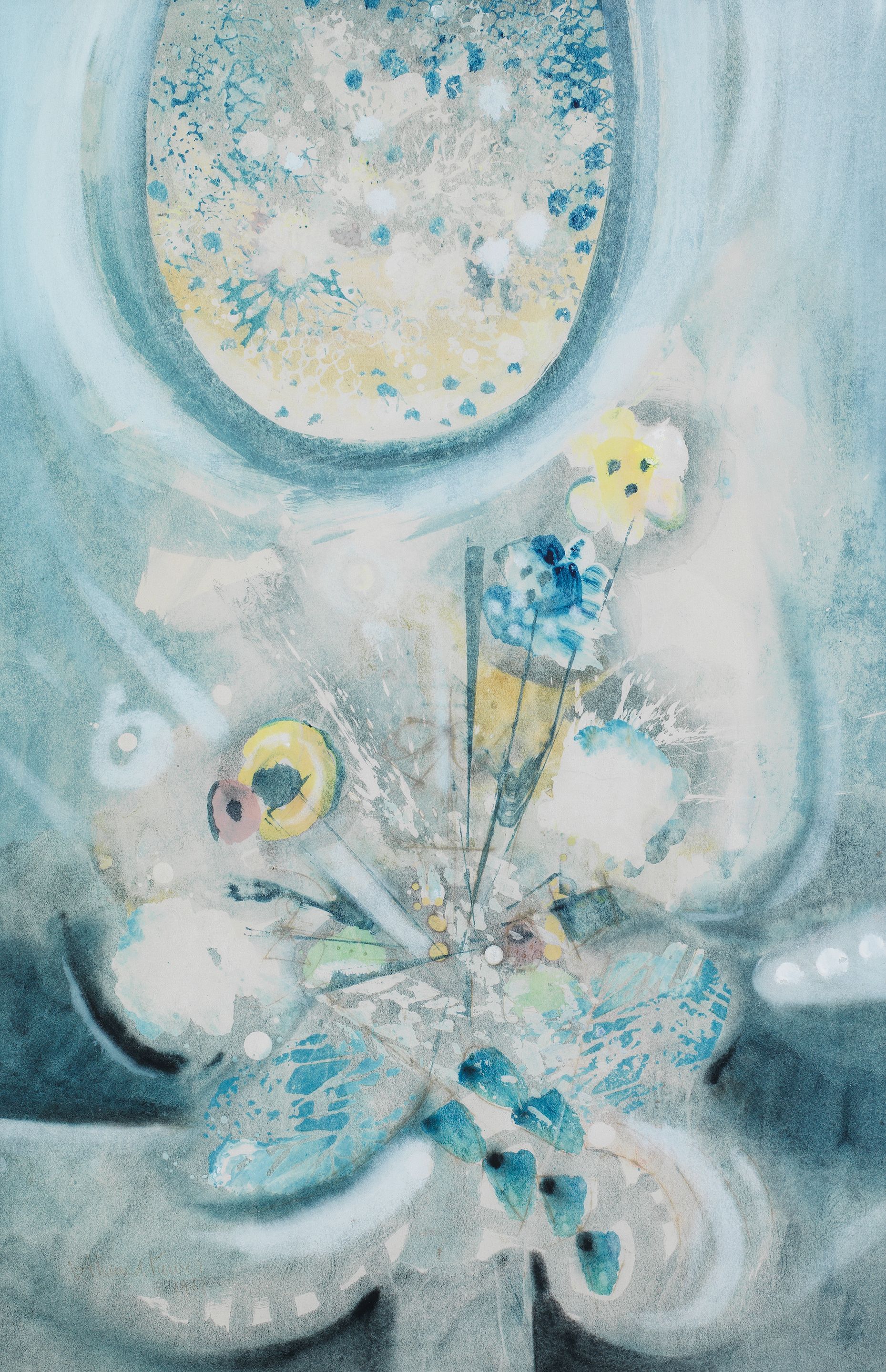 Bonhams : Ahmed Parvez (Pakistani, 1926-1979) Untitled (Metaphorical ...
