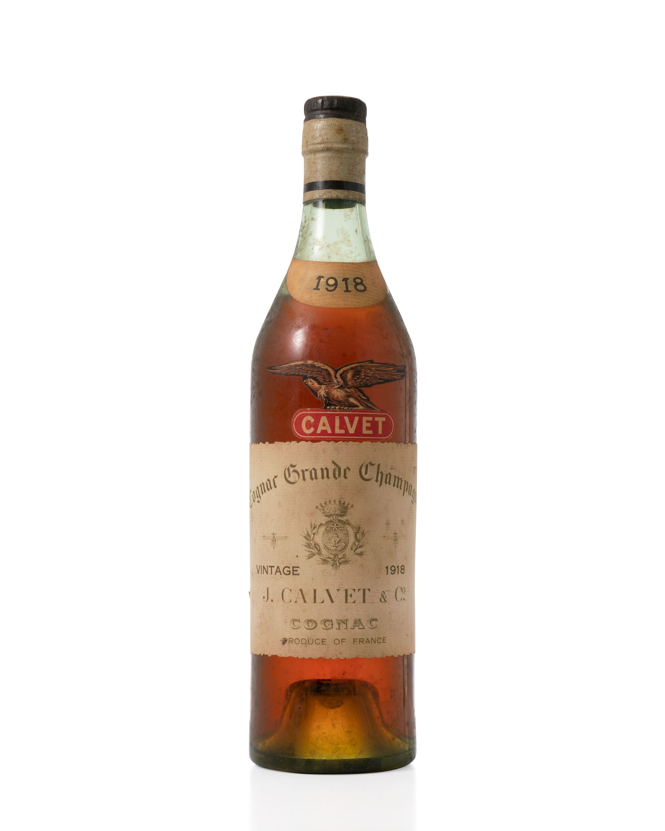 Bonhams Cornette de Saint Cyr : Calvet Cognac-1918