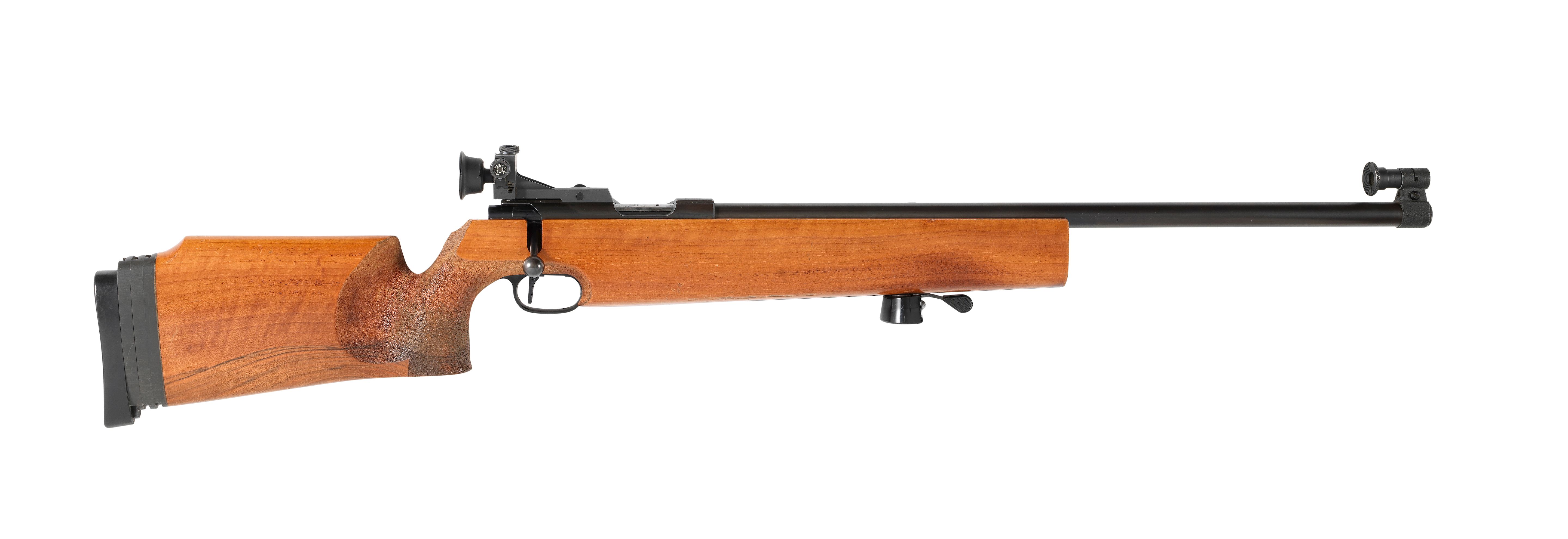 Bonhams : A .22 (L.R.) single-shot bolt-action target rifle by Walther ...