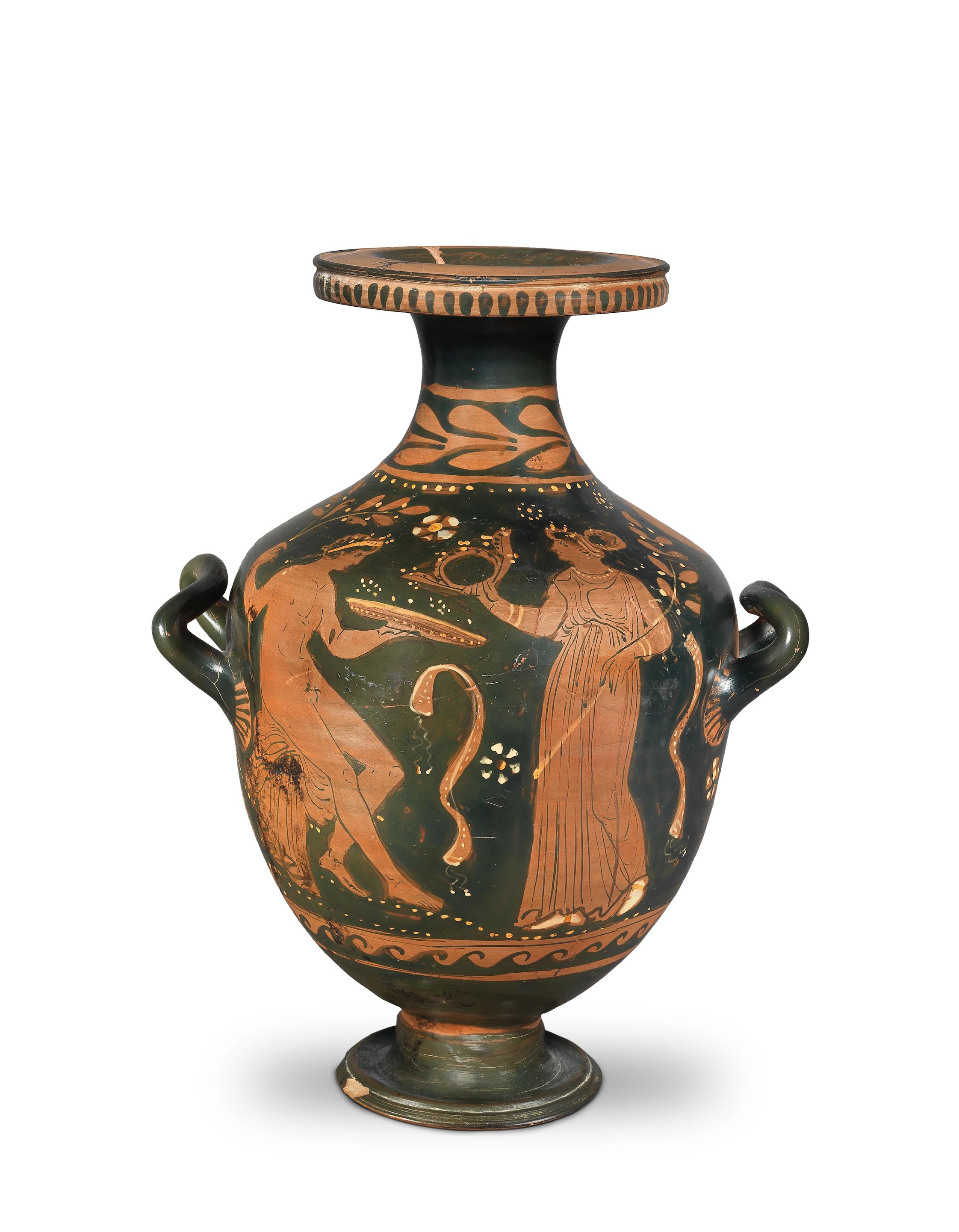 Bonhams : A Greek red-figure hydria