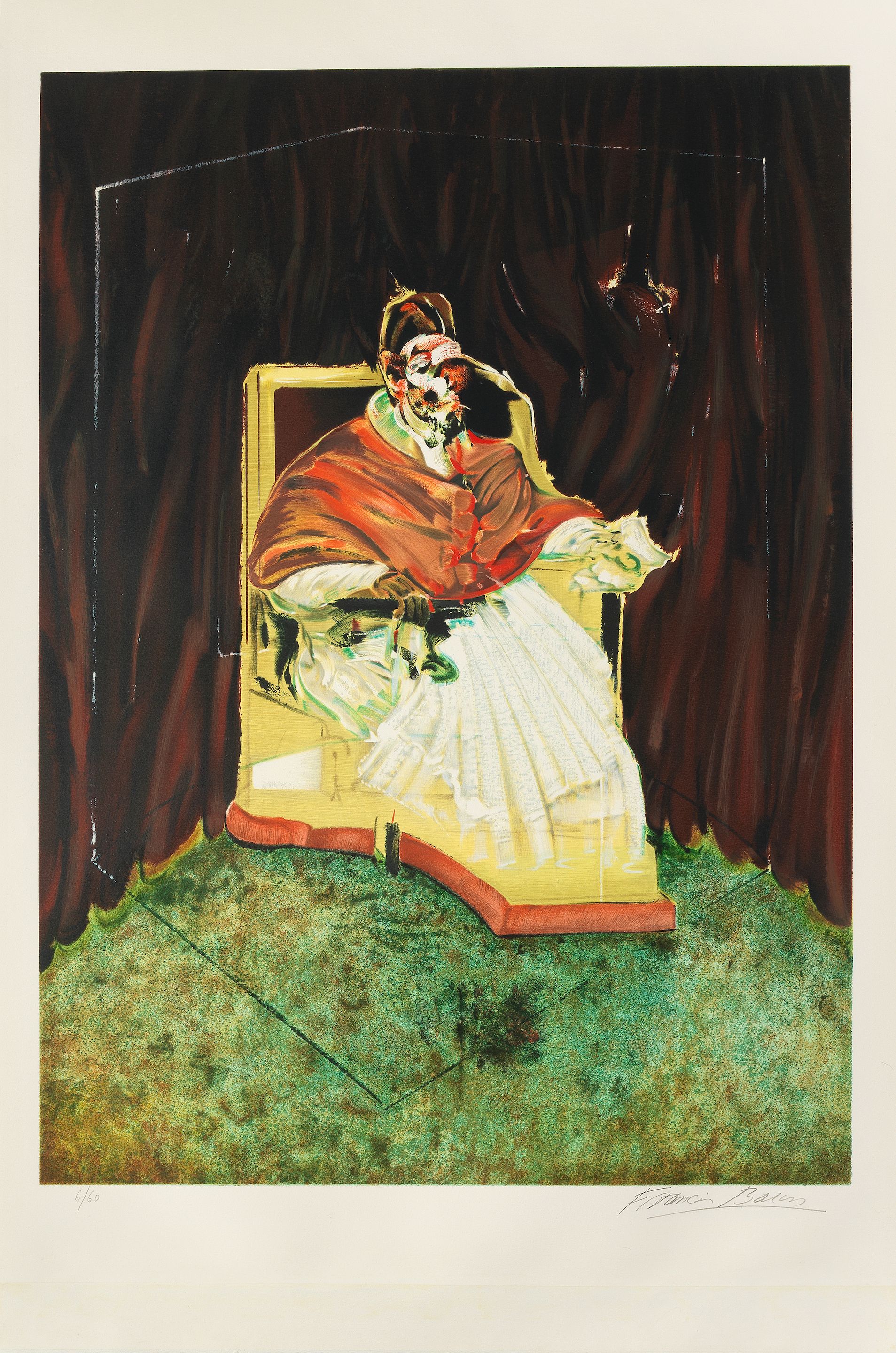Francis Bacon Painting Pope