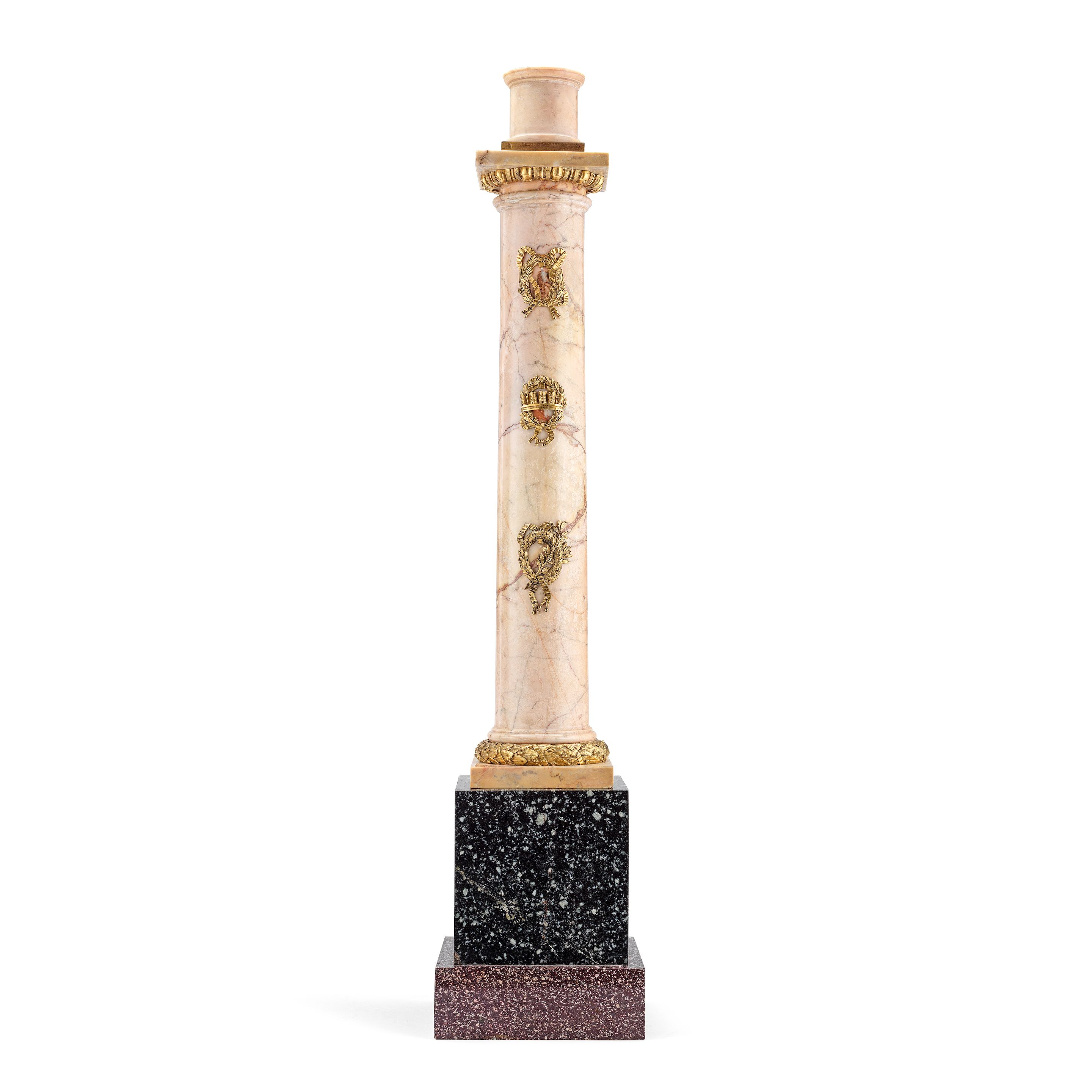 Bonhams : Attributed to Luigi Valadier (Italian, 1726-1785) A marble ...